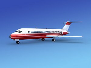 Mcdonnell Douglas Mcdonnell-Douglas-Dc-9 3D Models for Download ...