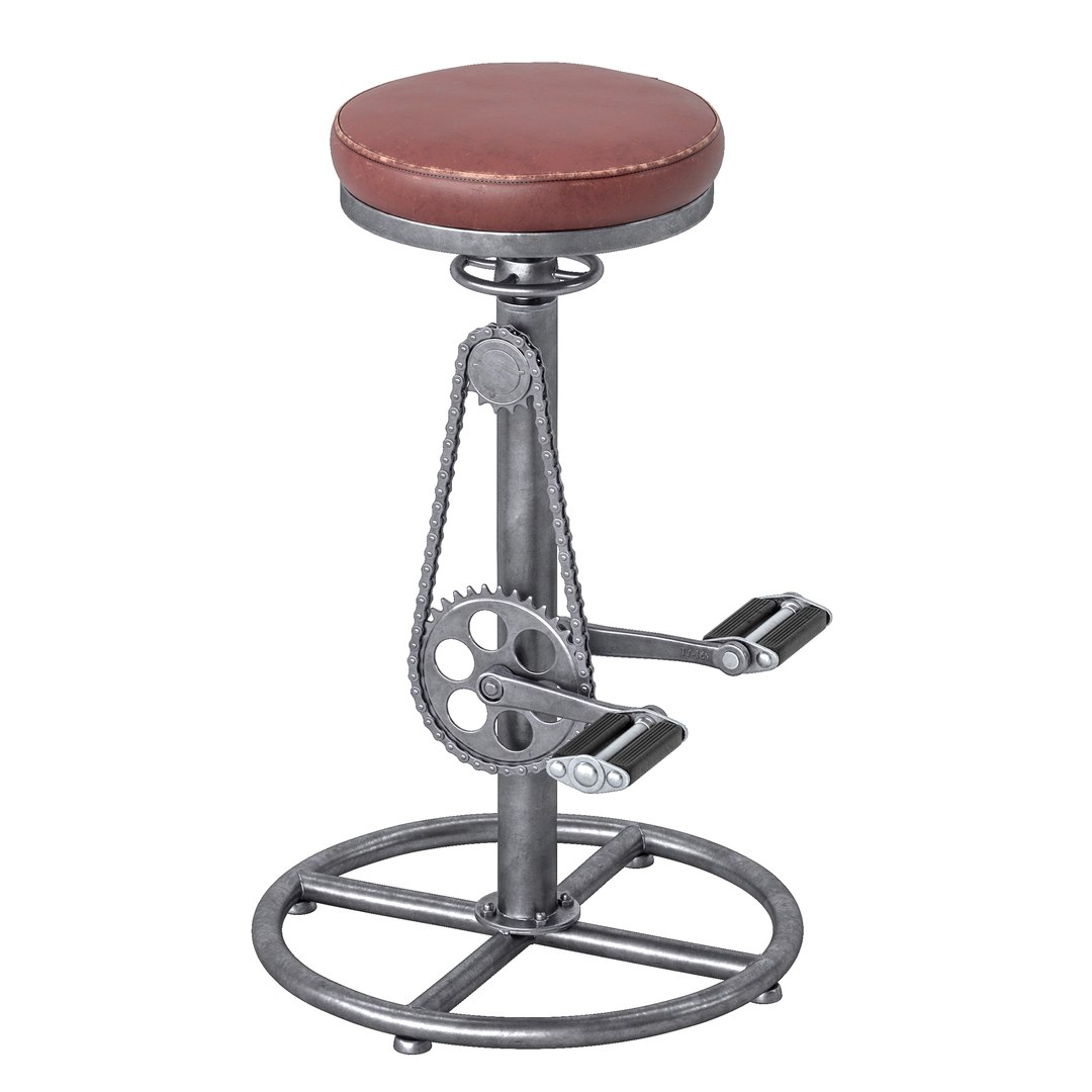 3D Bar Stool Bicycle Model - TurboSquid 2094187