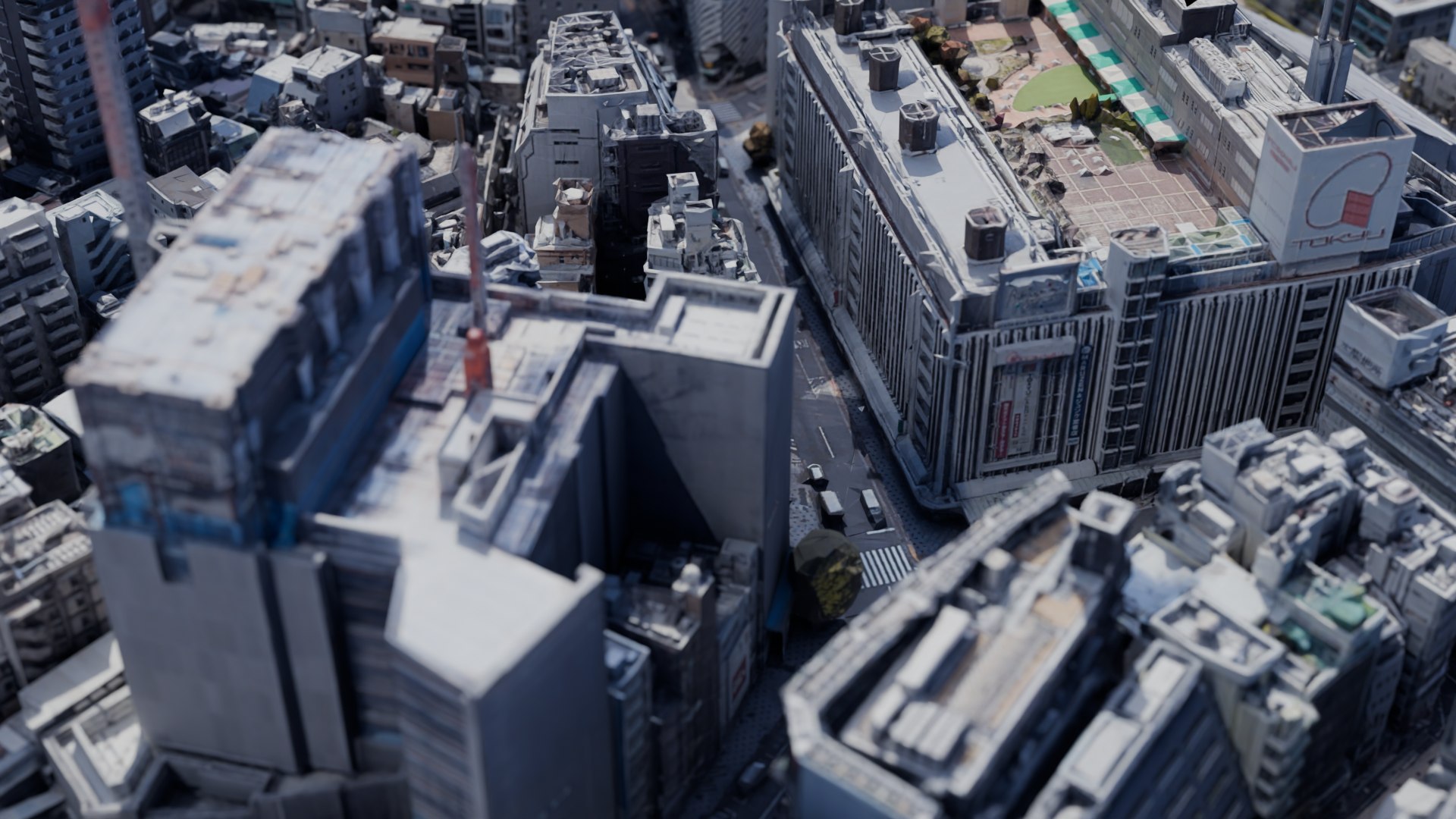 Tokyo Shibuya City MAP 3D Model - TurboSquid 2348272
