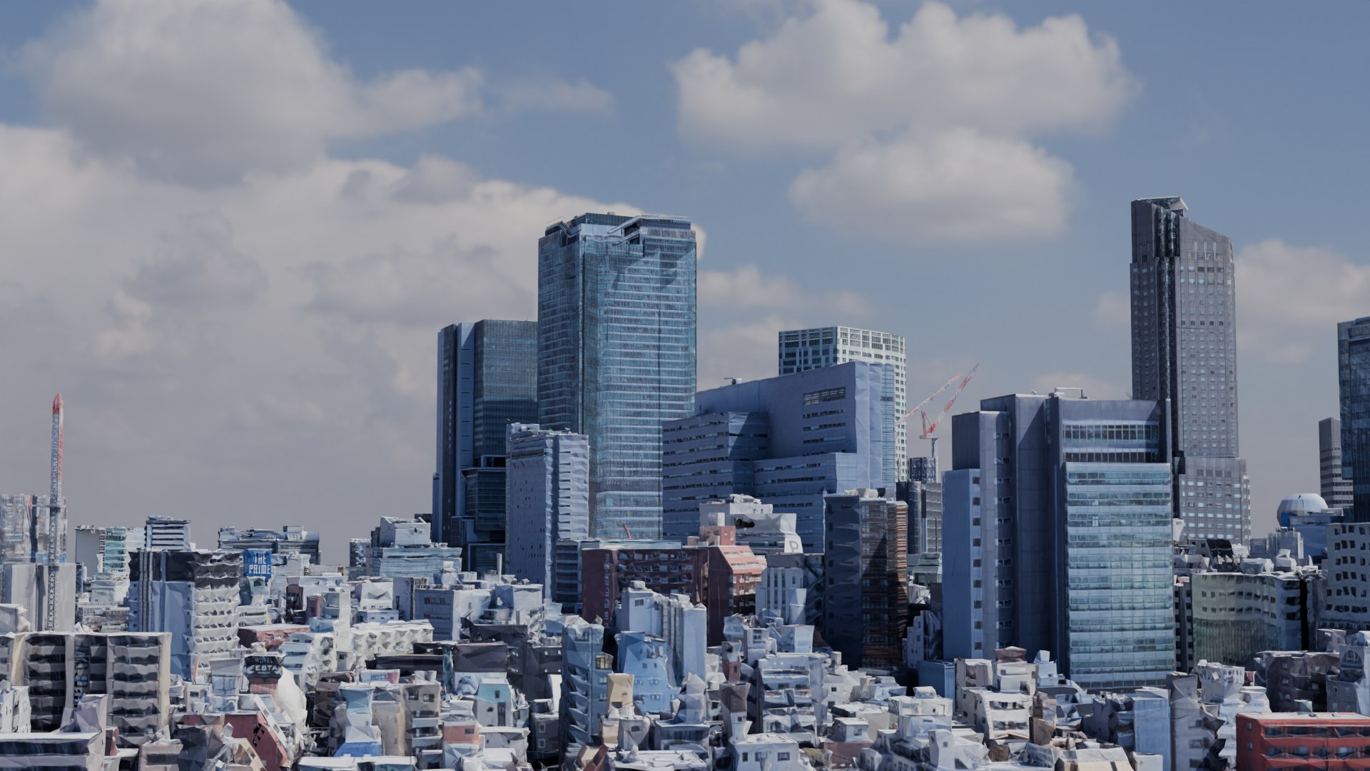 Tokyo Shibuya City MAP 3D Model - TurboSquid 2348272