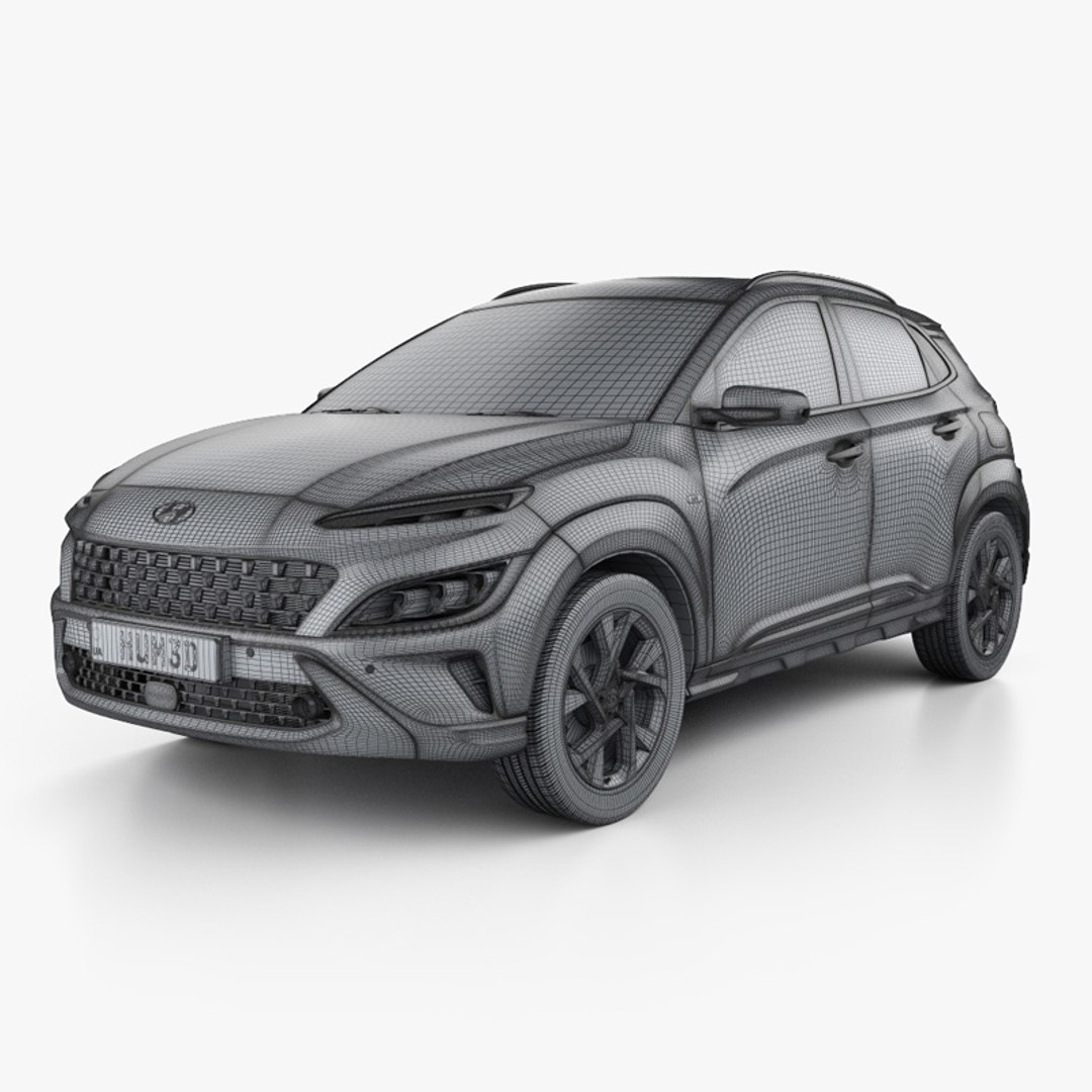 3D Hyundai Kona 2020 Model - TurboSquid 1706214