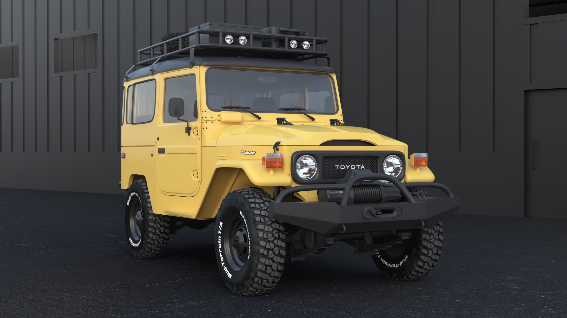 Cruiser land fj40 cars 3D - TurboSquid 1657683