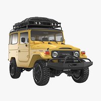 3D model Toyota Land Cruiser FJ40 - TurboSquid 1771096
