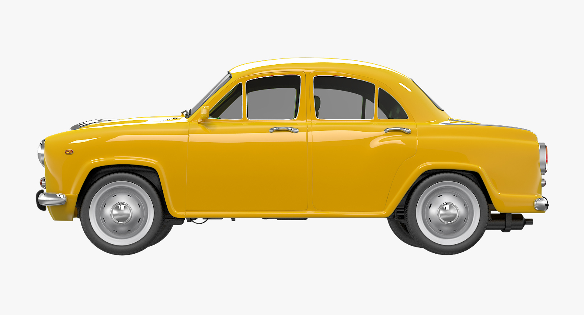 3d Model Taxi Ambassador British