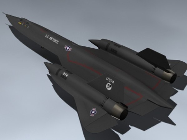 Lockheed SR-71 Blackbird 3D Models for Download | TurboSquid