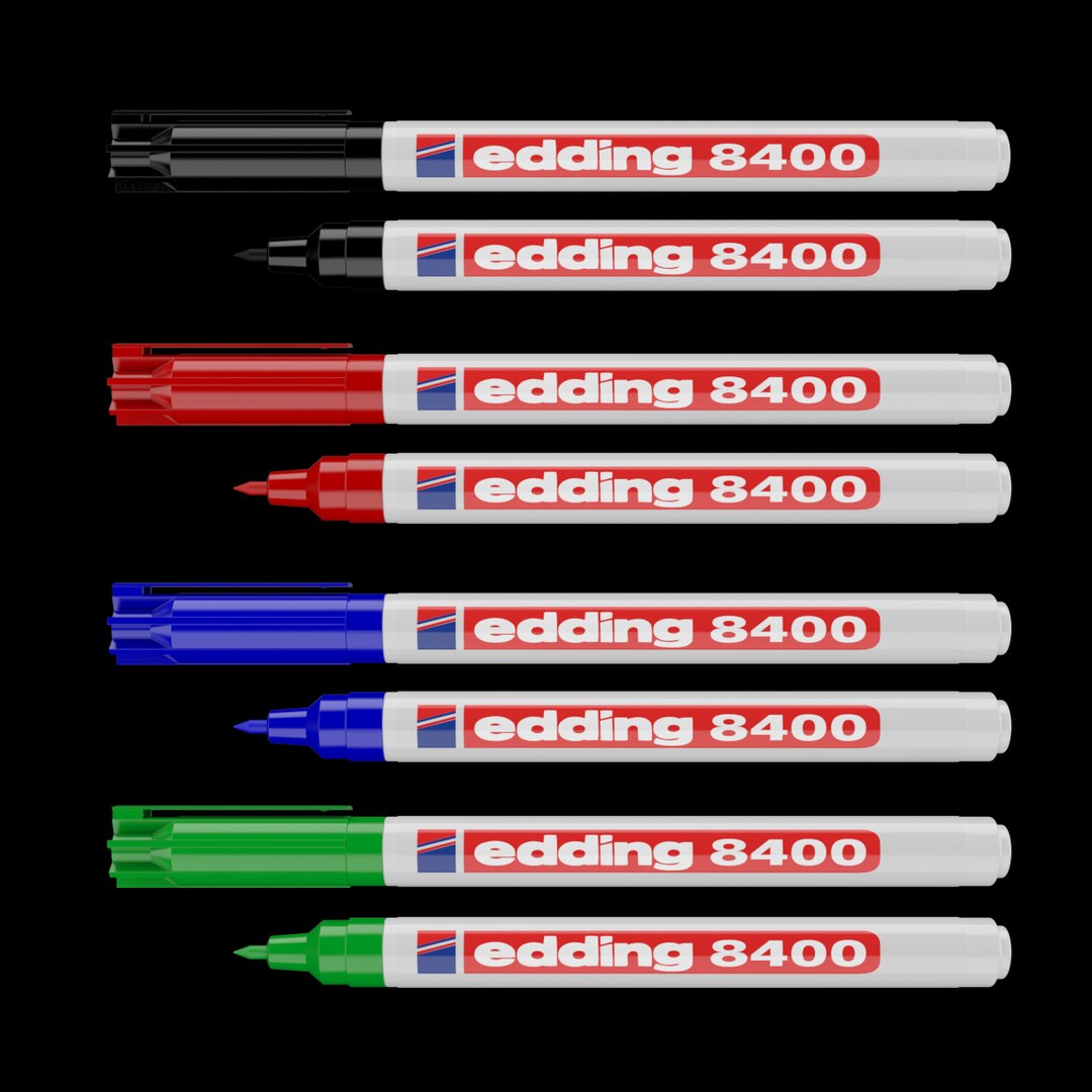 Edding Marker Fbx
