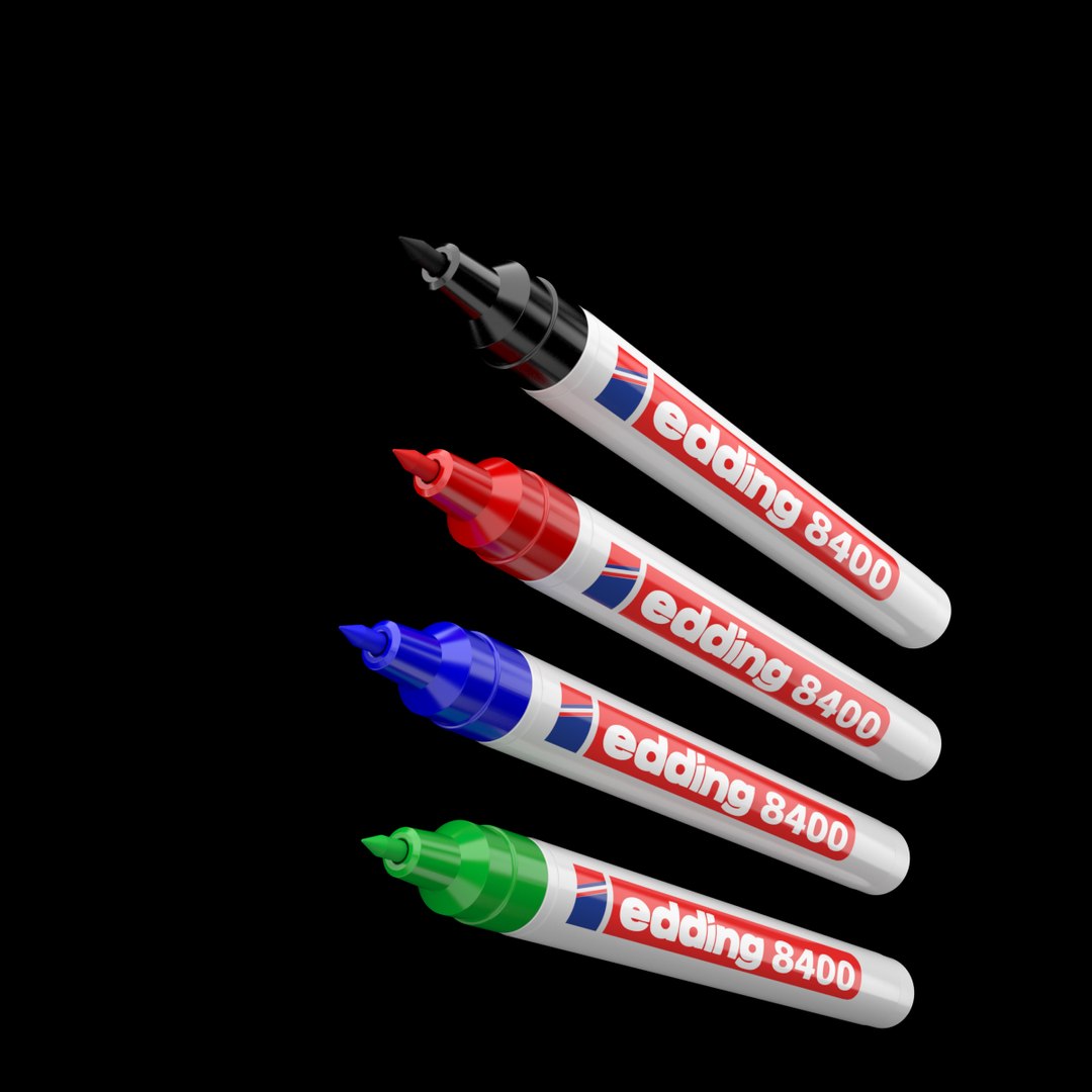 Edding Marker Fbx
