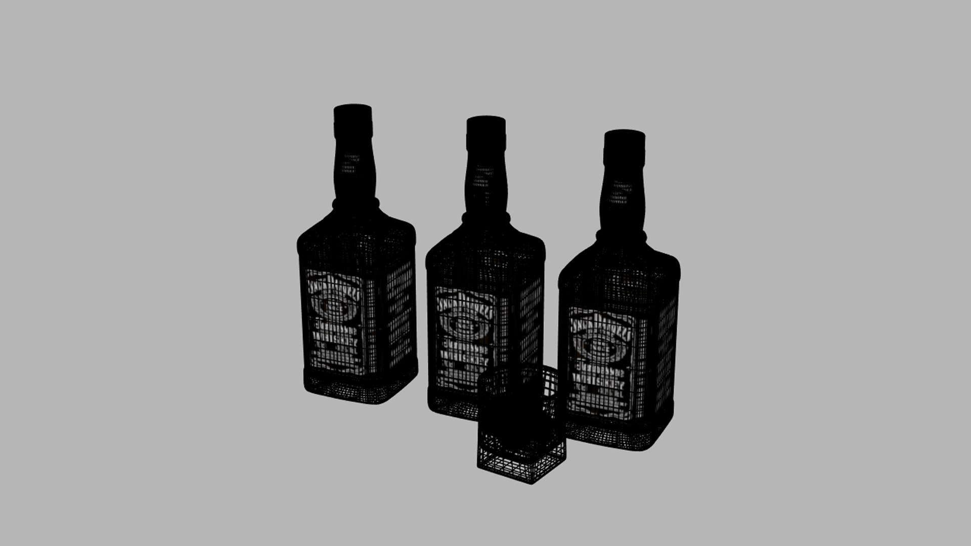 Jack Dennis Whiskey Chilled 3D Model - TurboSquid 2213830