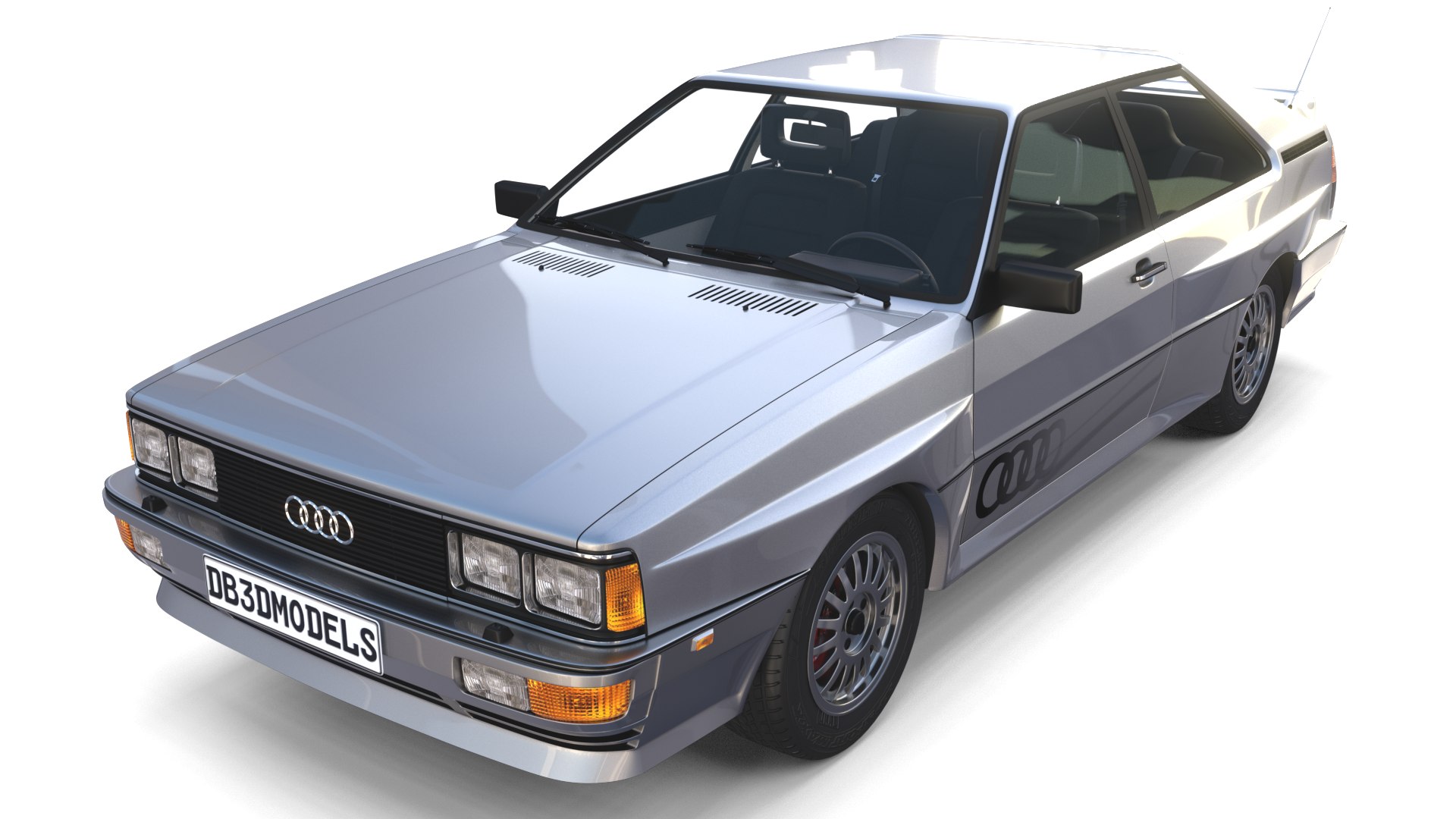 3D 1981 Audi Coupe Quattro - TurboSquid 1247544