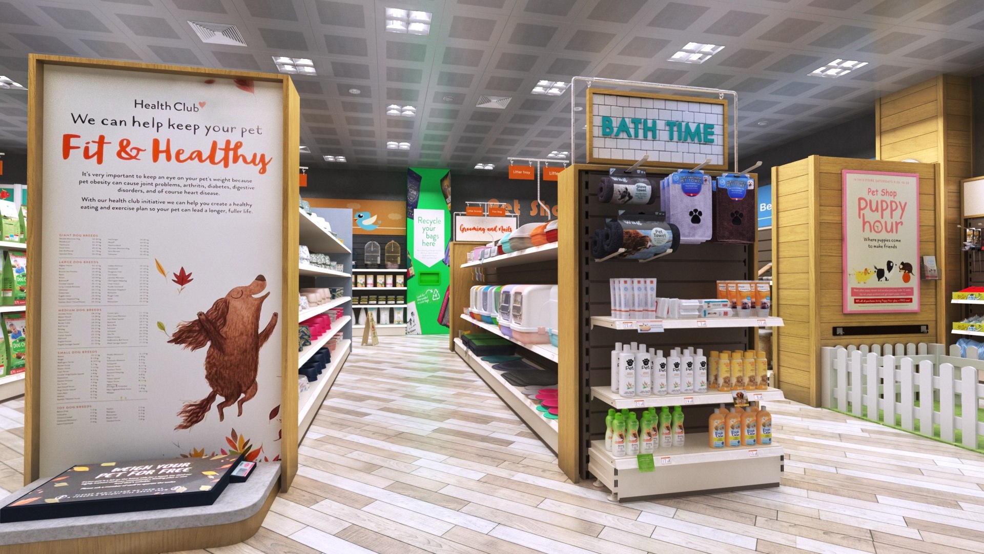 3D Mega Pet Shop Market model - TurboSquid 1796263