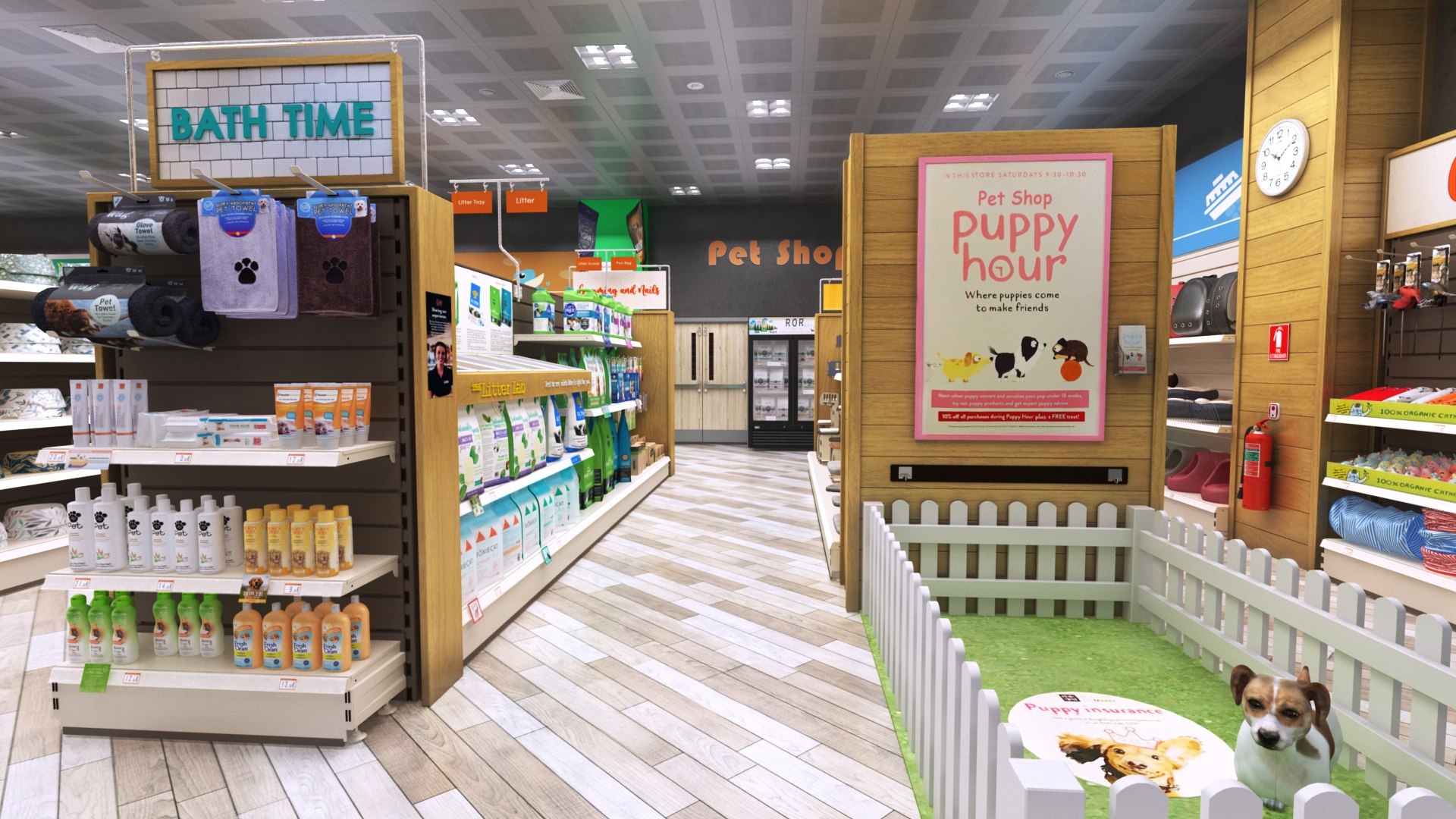 3D Mega Pet Shop Market model - TurboSquid 1796263