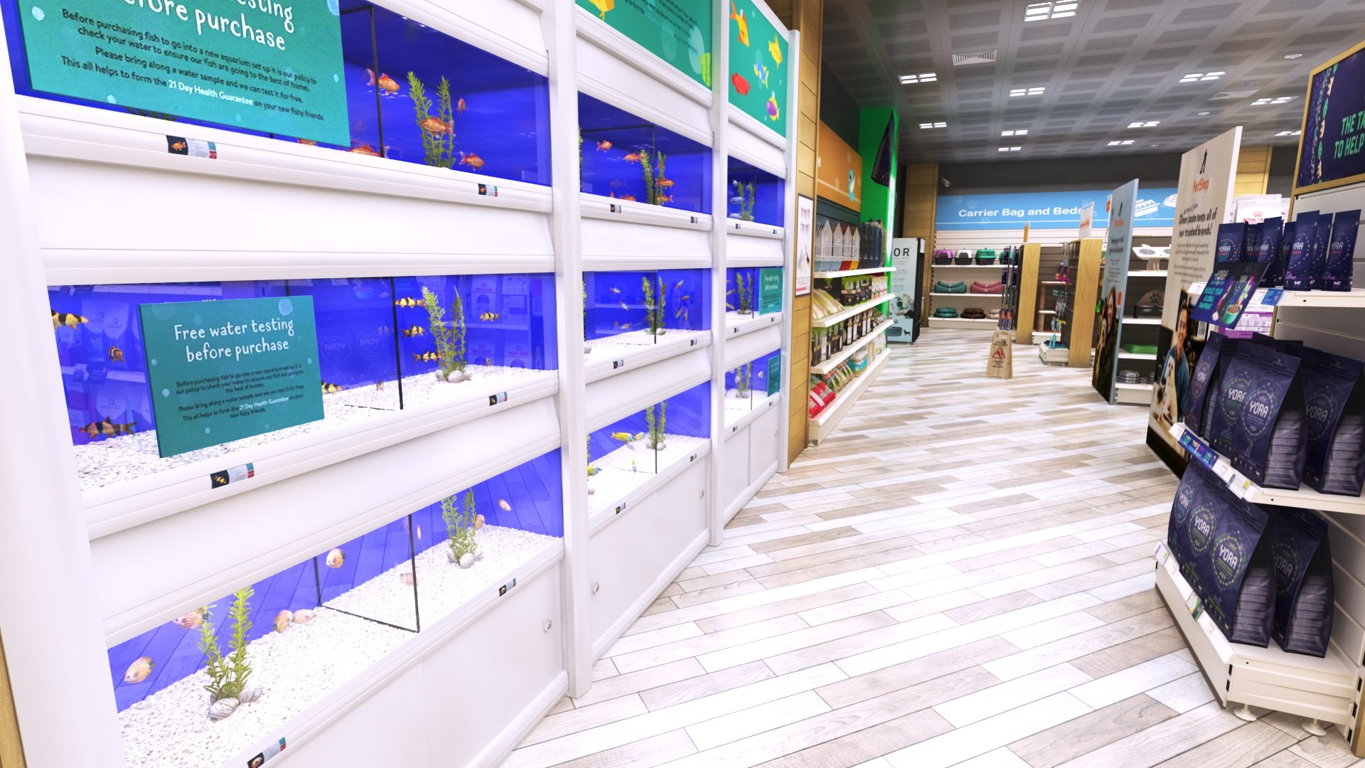 3D Mega Pet Shop Market model - TurboSquid 1796263