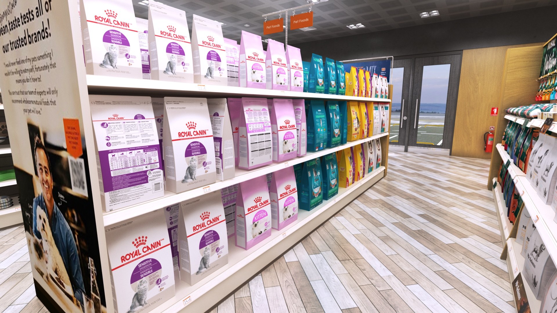 3D Mega Pet Shop Market model - TurboSquid 1796263
