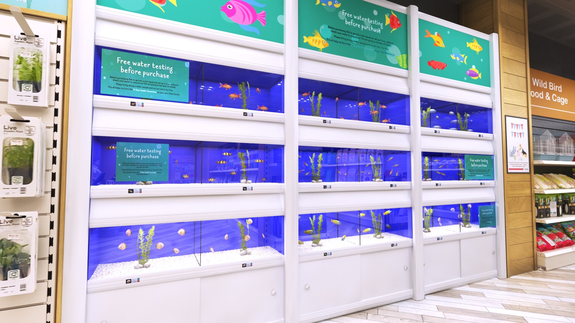 3D Mega Pet Shop Market model - TurboSquid 1796263