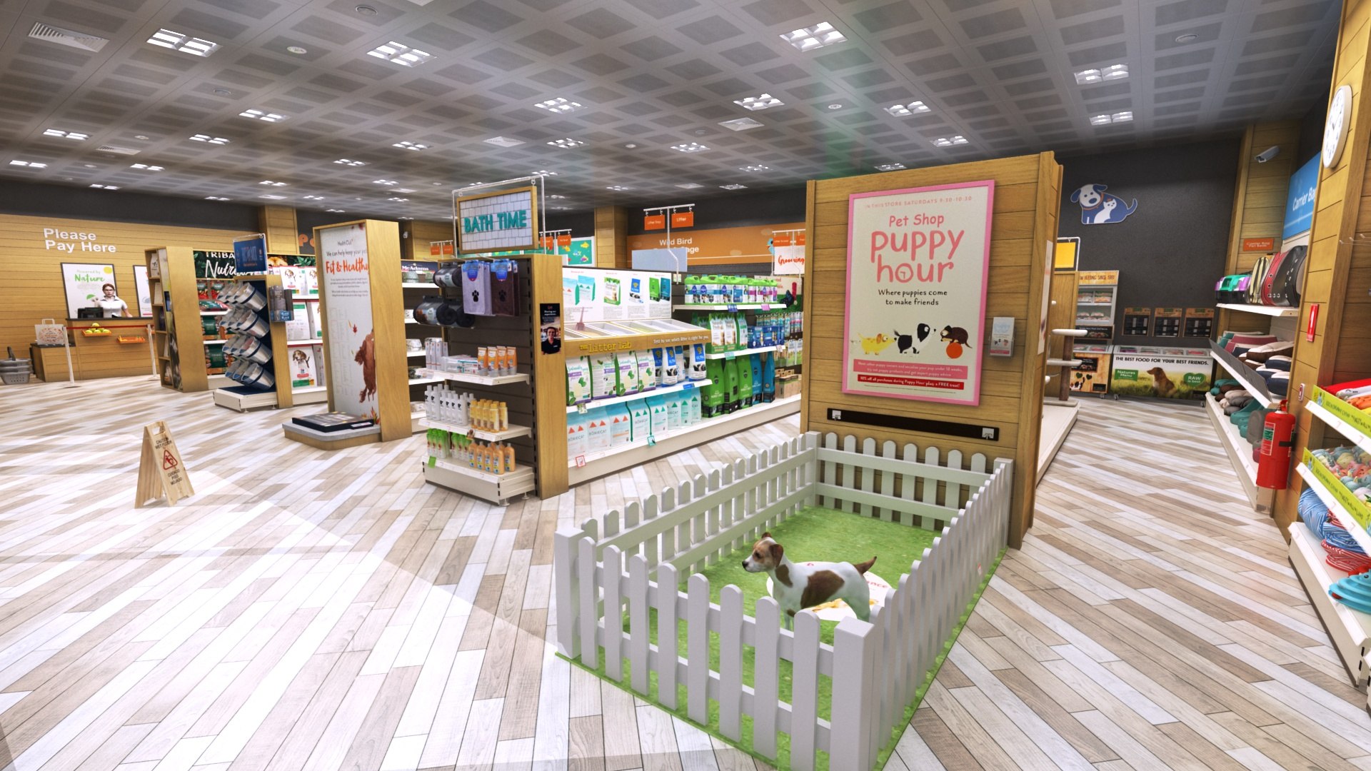 3D Mega Pet Shop Market model - TurboSquid 1796263