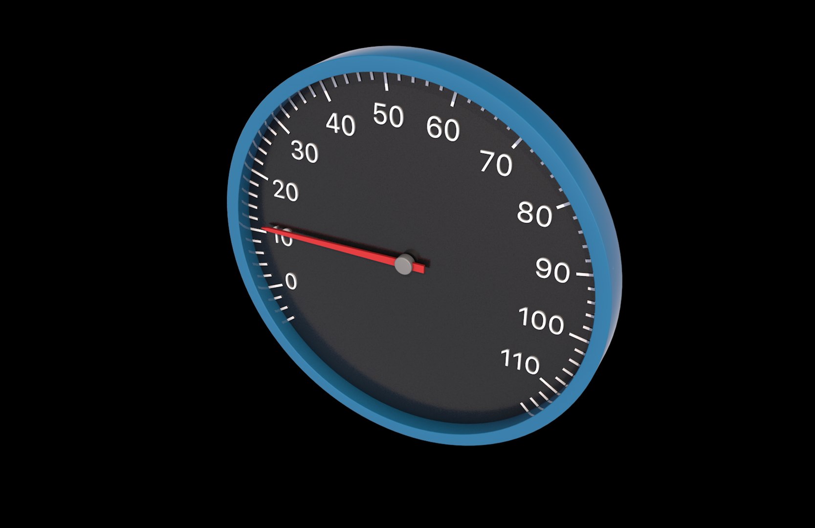 Speedometer Speed Model - TurboSquid 1502885
