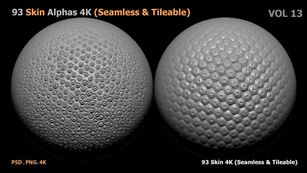 modelo 3d 93 Skin Alphas Seamless Tileable gratis - TurboSquid 2043695