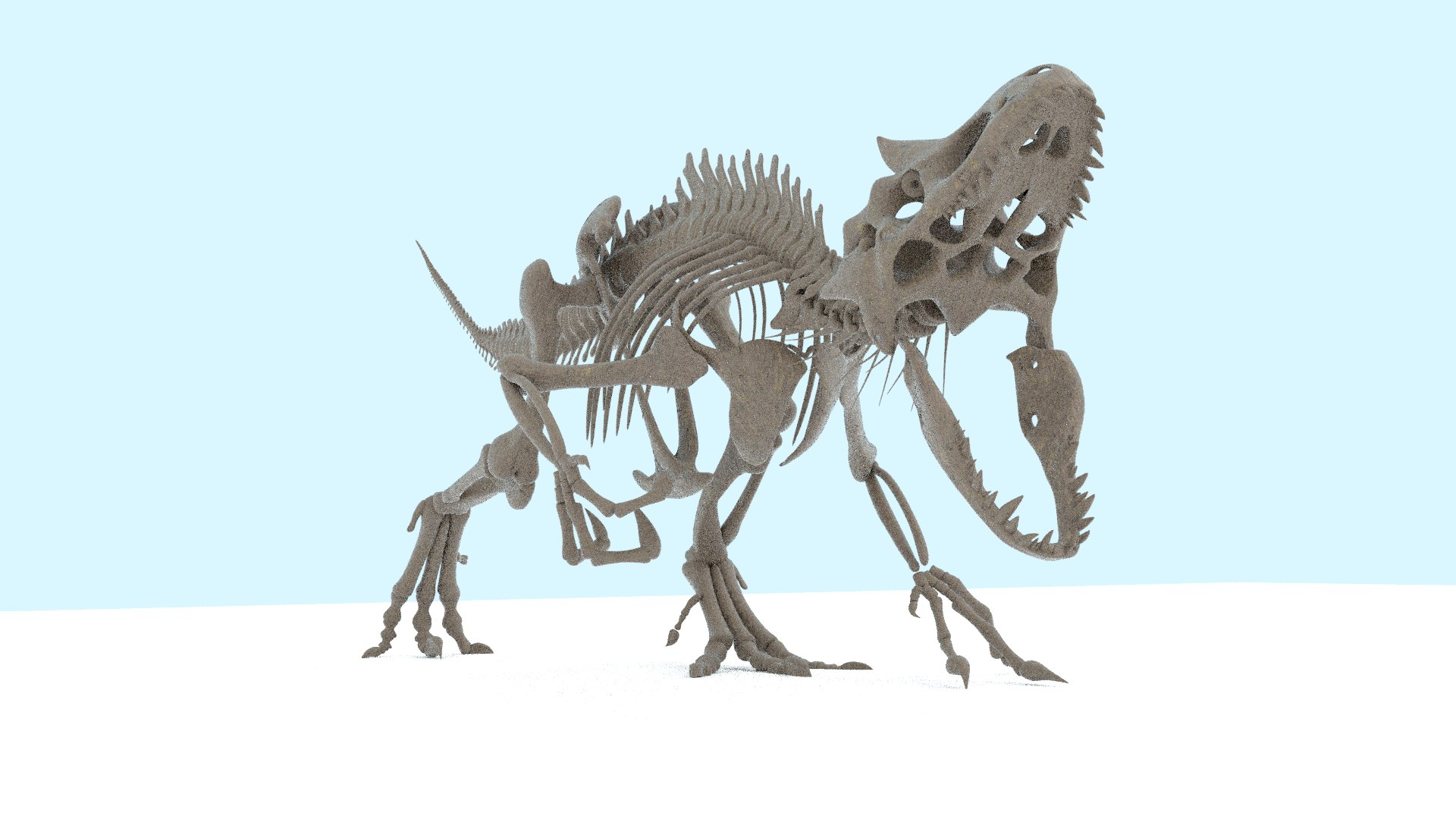 Indominus Rex Skeleton Model - TurboSquid 1197006