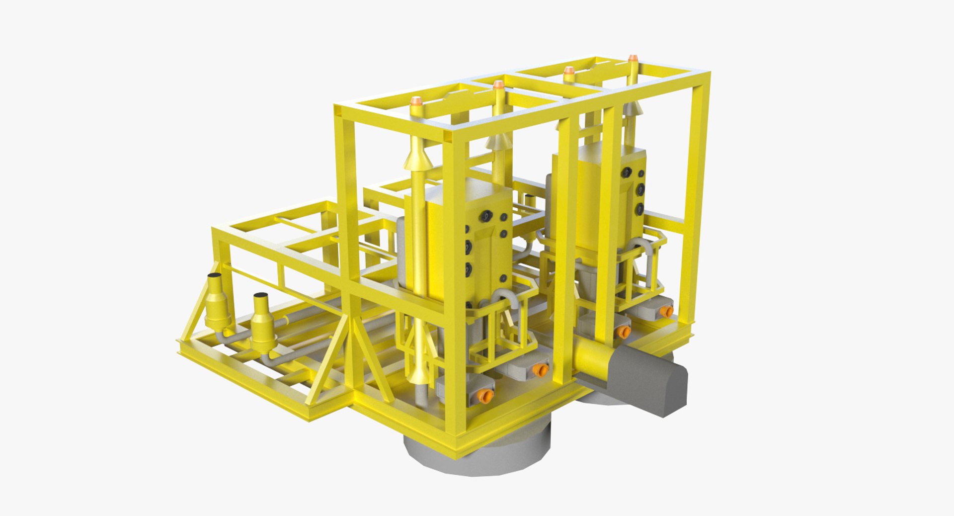 3d Model Subsea Oil Gas 2