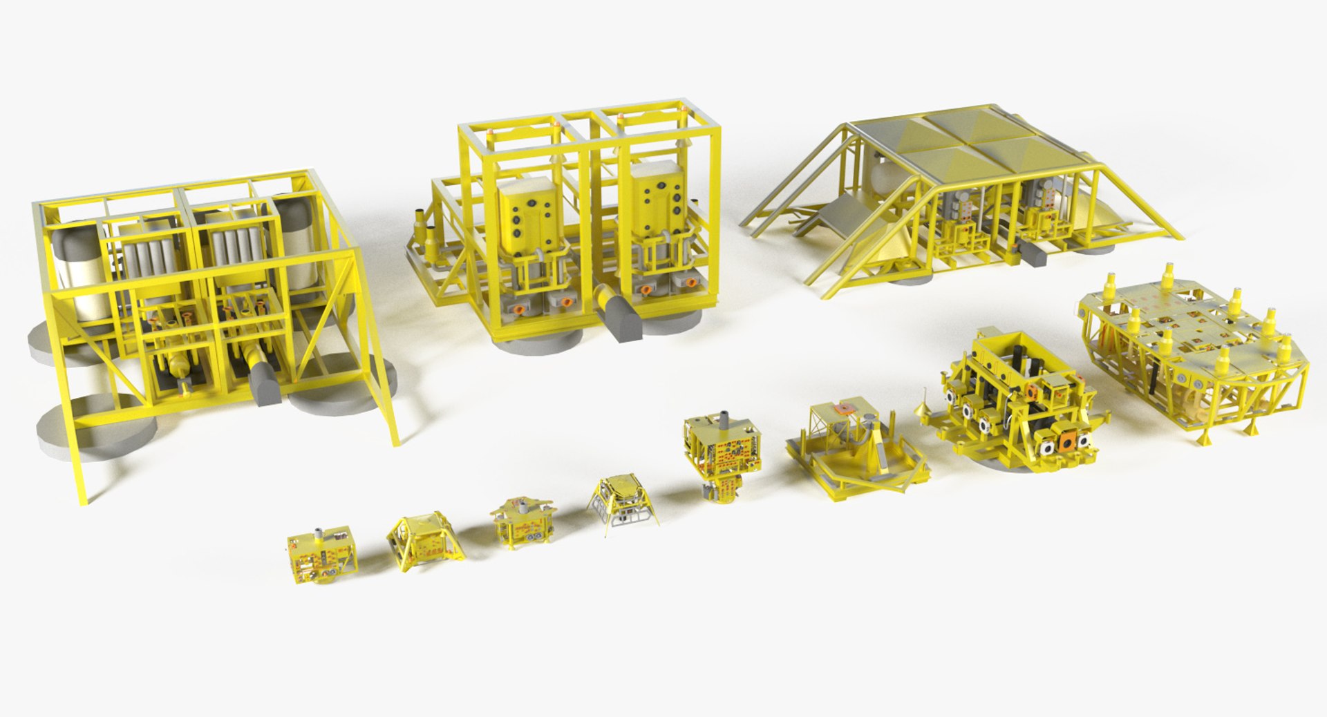 3d Model Subsea Oil Gas 2