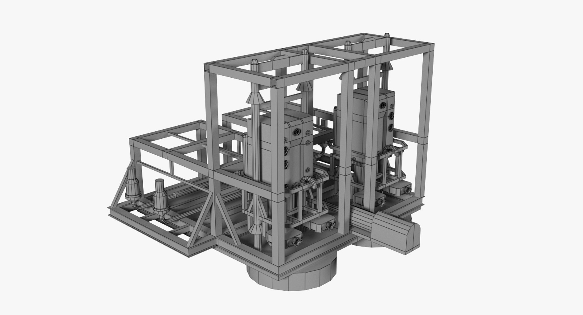 3d model subsea oil gas 2