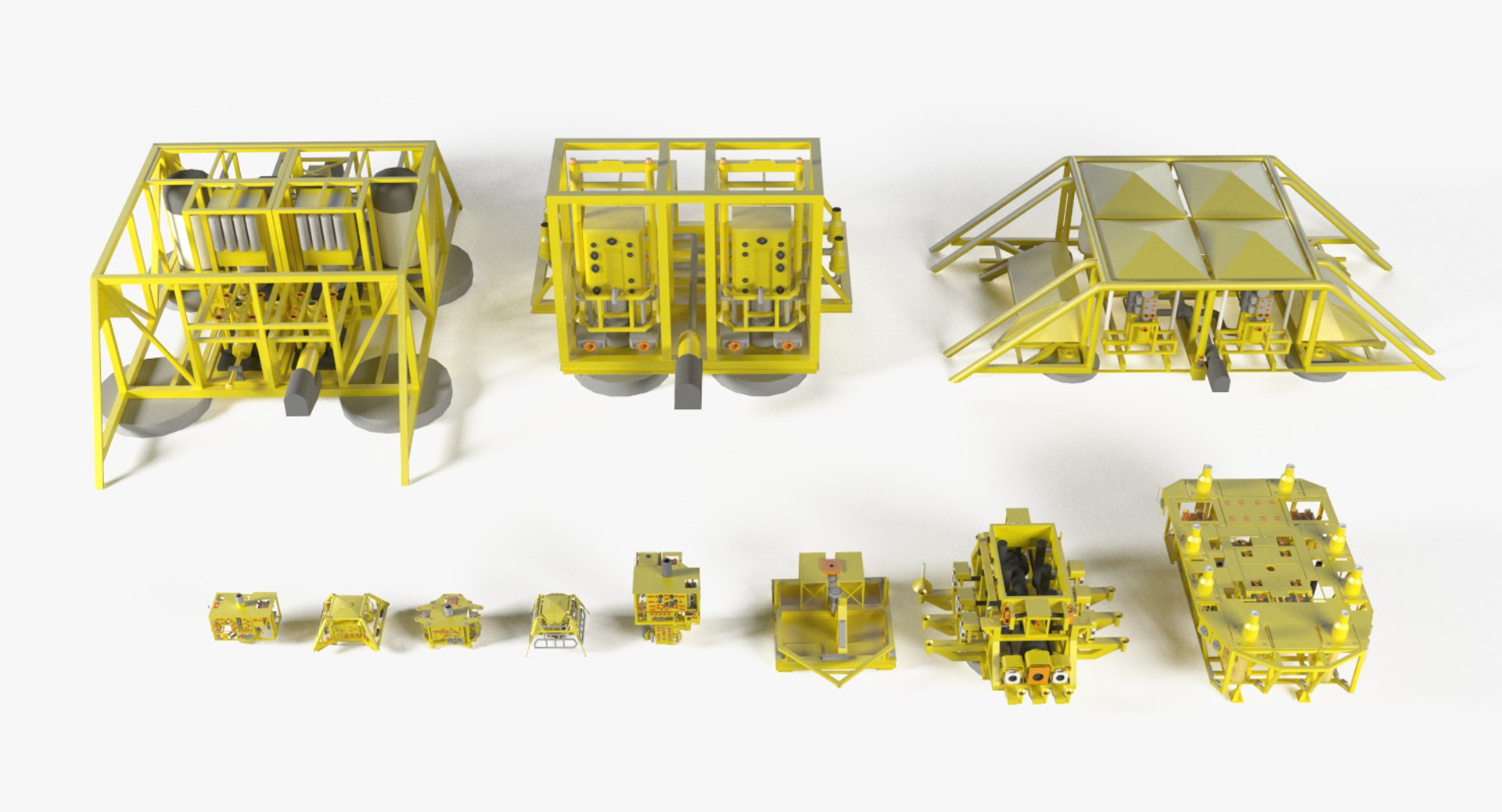 3d Model Subsea Oil Gas 2
