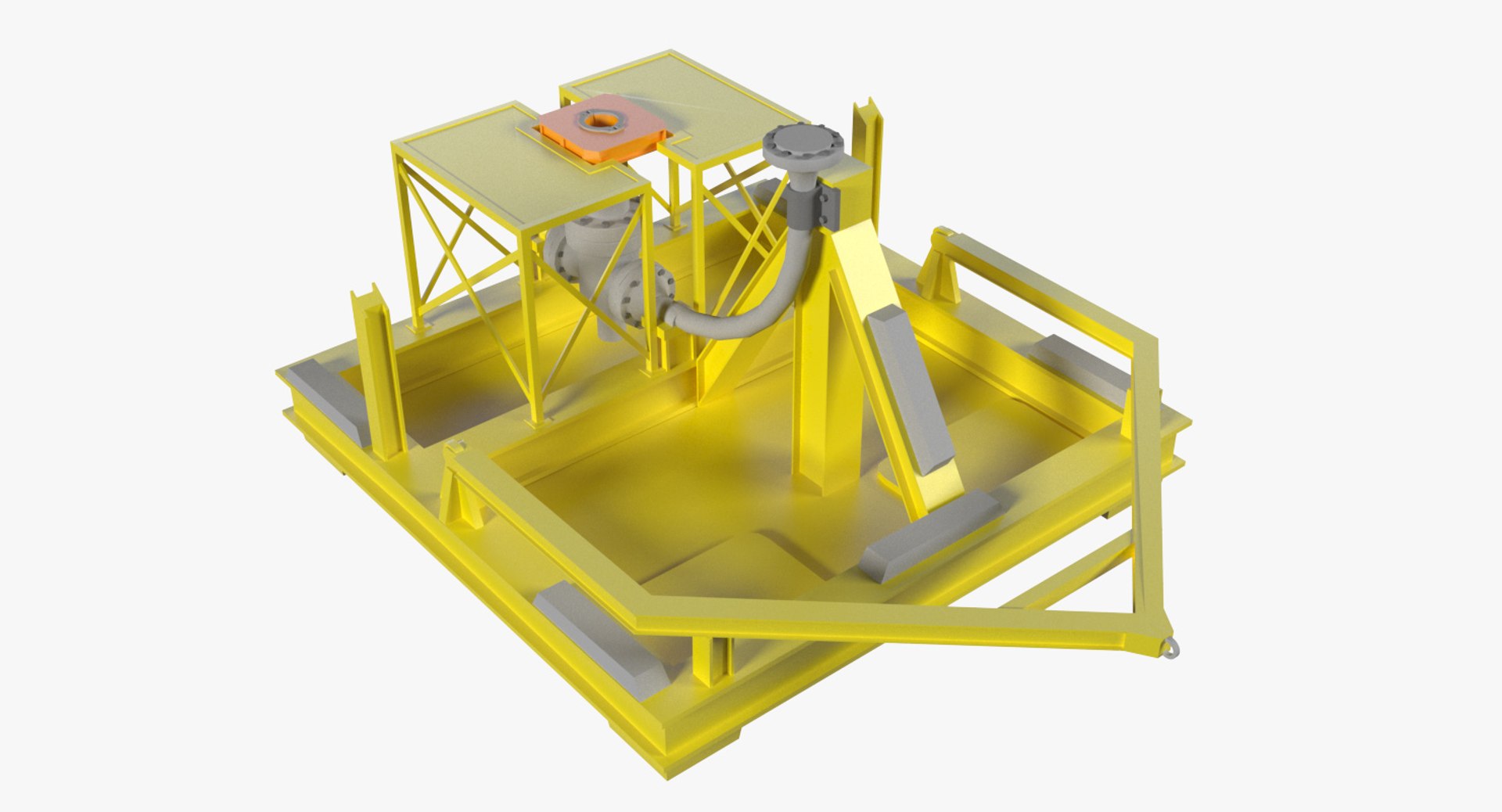3d Model Subsea Oil Gas 2