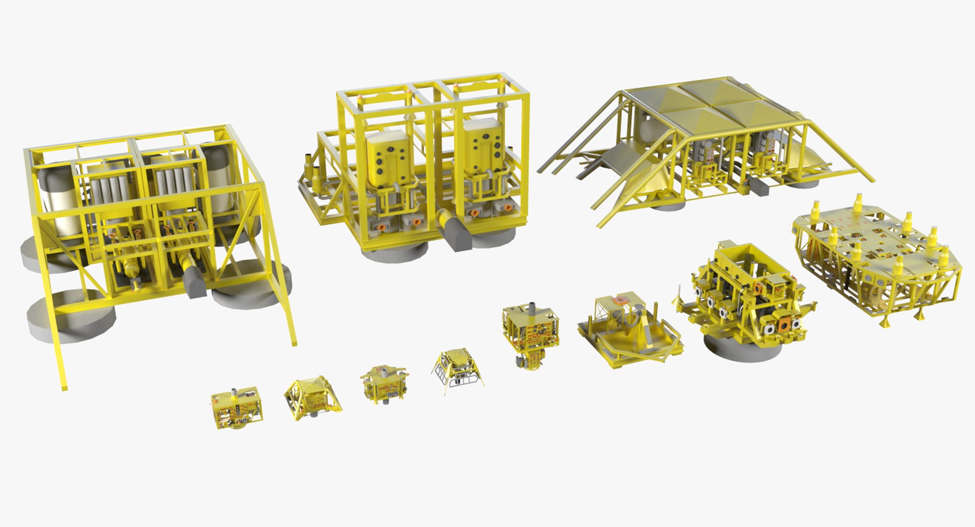3d model subsea oil gas 2