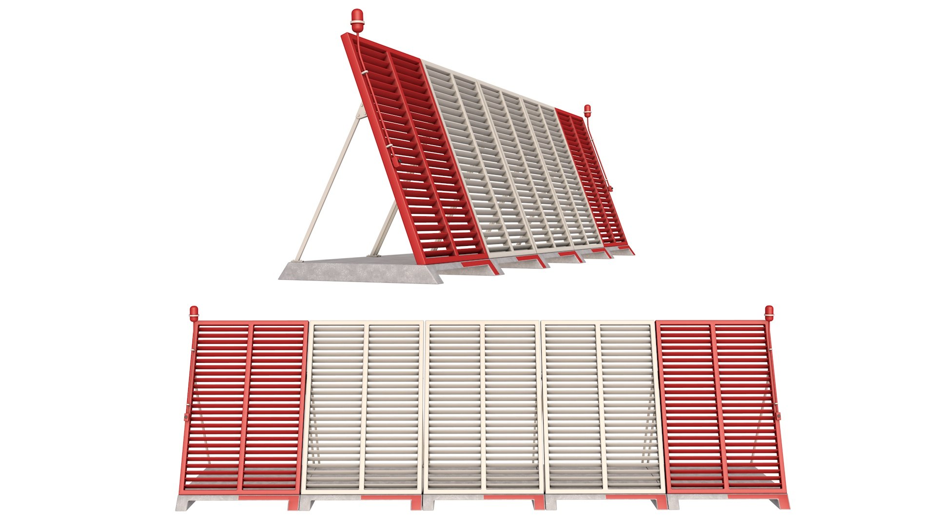 3D Model Jet Blast Deflector - TurboSquid 2358521