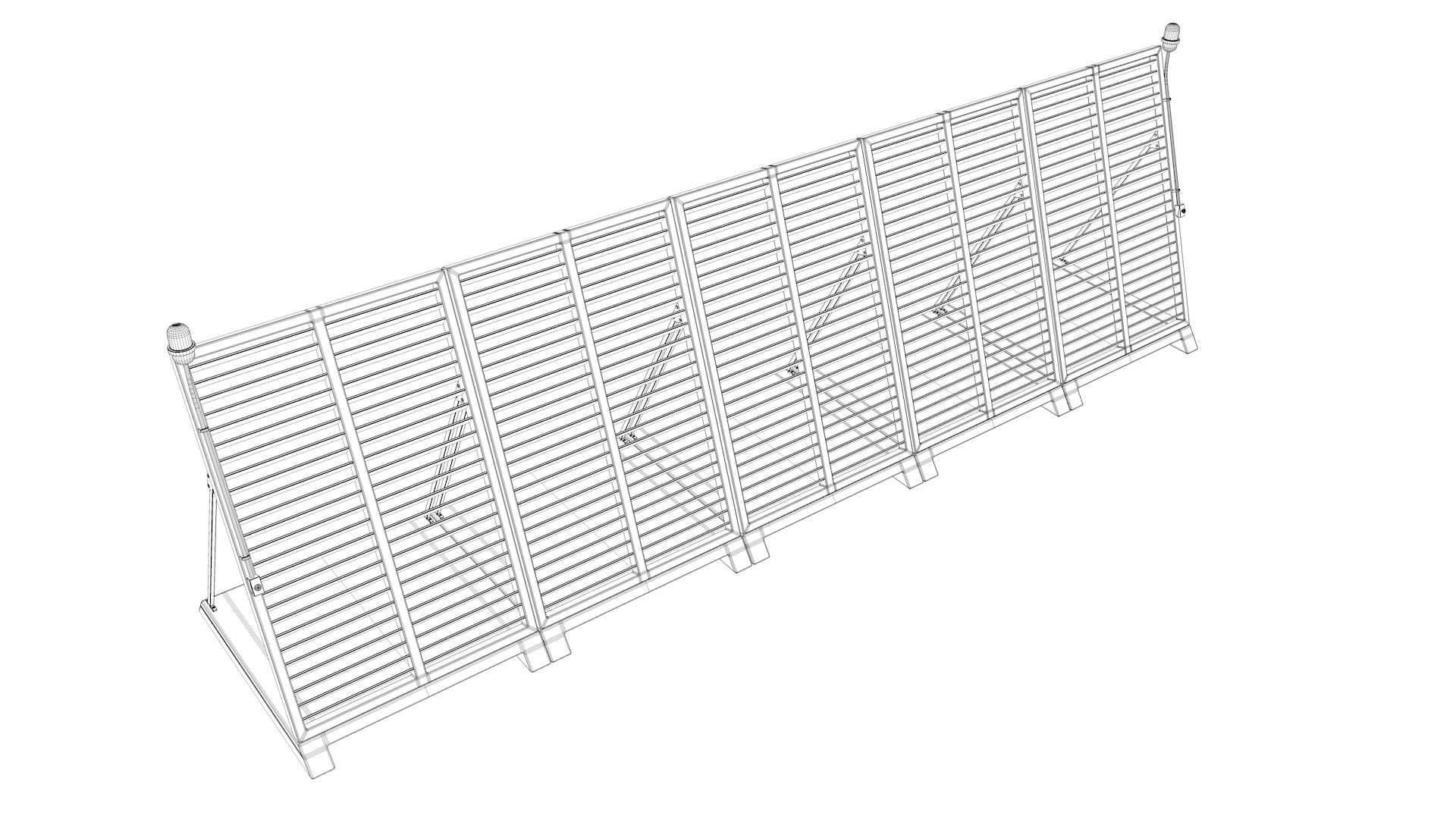 3D Model Jet Blast Deflector - TurboSquid 2358521