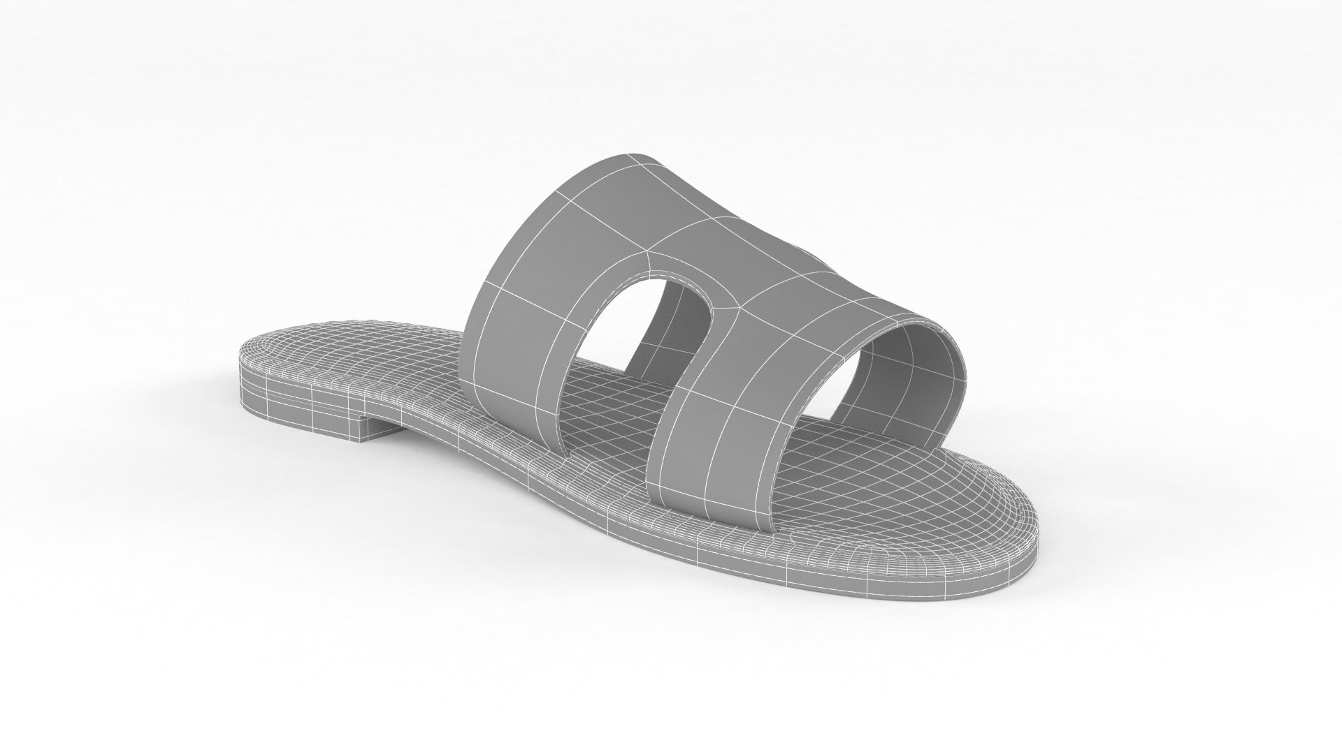 3D Women Slide Sandal - TurboSquid 1718270