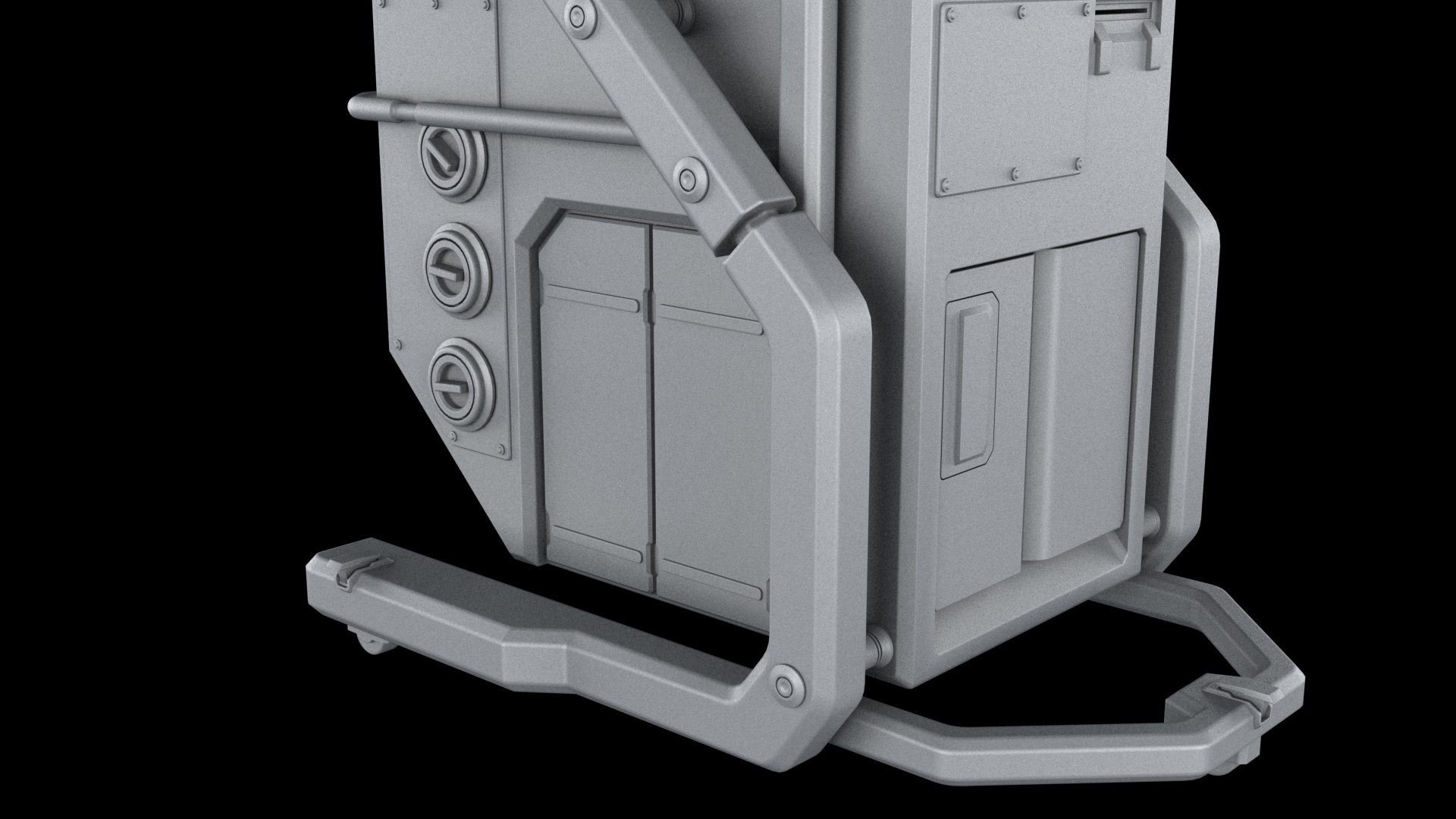 Sci-Fi Terminal Model - TurboSquid 2047161