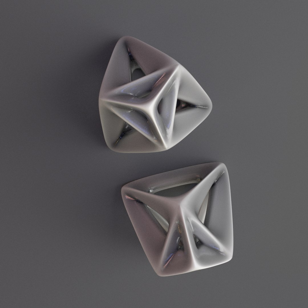 Chestahedron Geometry Sacred 3d Obj