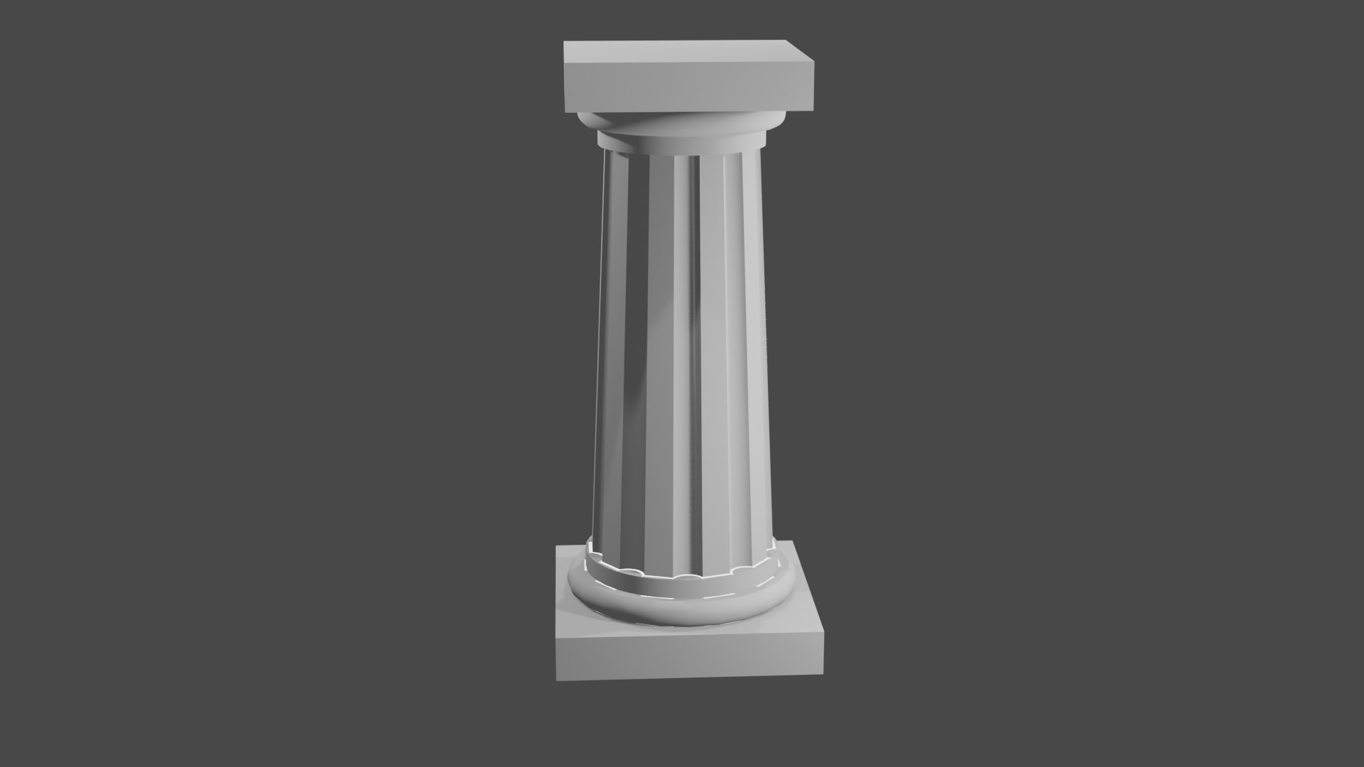 Free GREEK COLUMN 3D model - TurboSquid 2013645