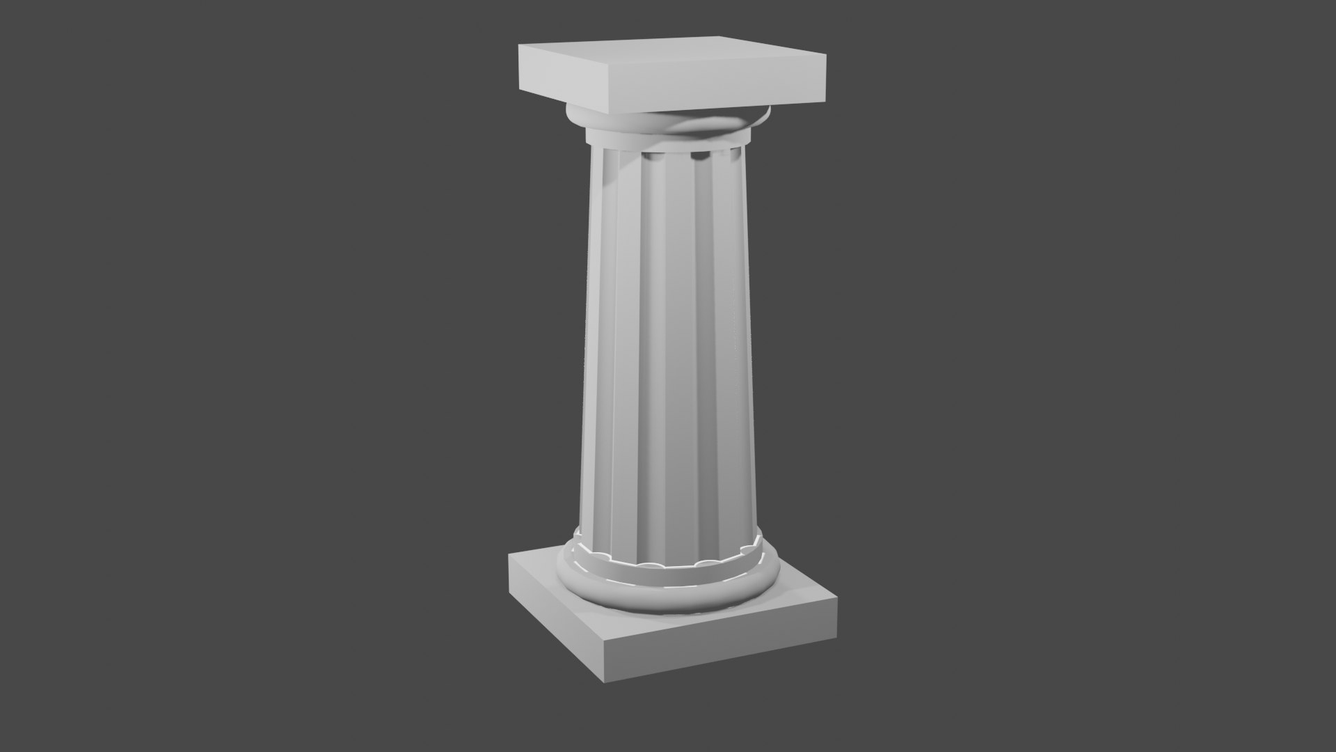 Free GREEK COLUMN 3D Model - TurboSquid 2013645