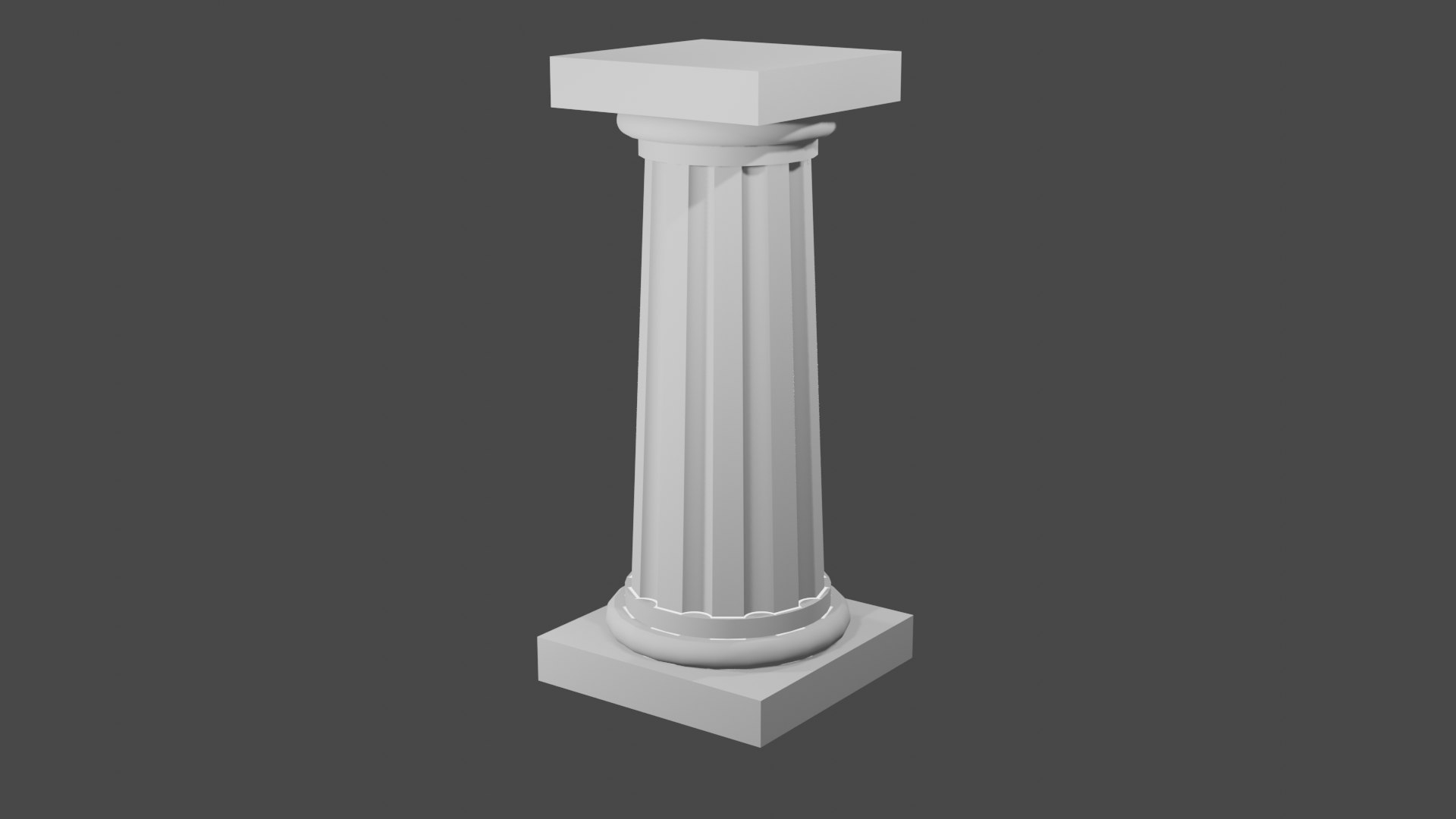 Free GREEK COLUMN 3D Model - TurboSquid 2013645