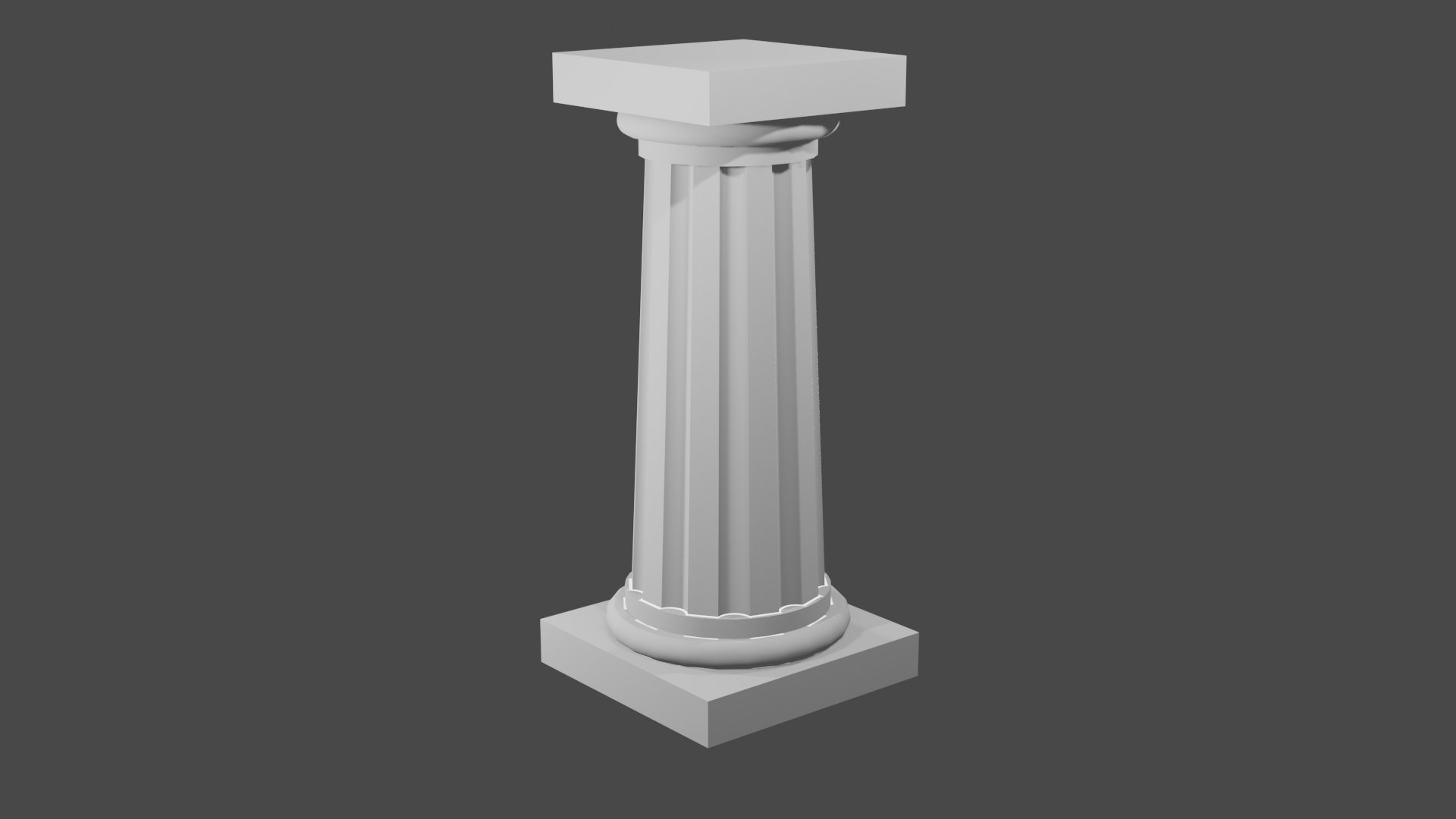 Free GREEK COLUMN 3D Model - TurboSquid 2013645