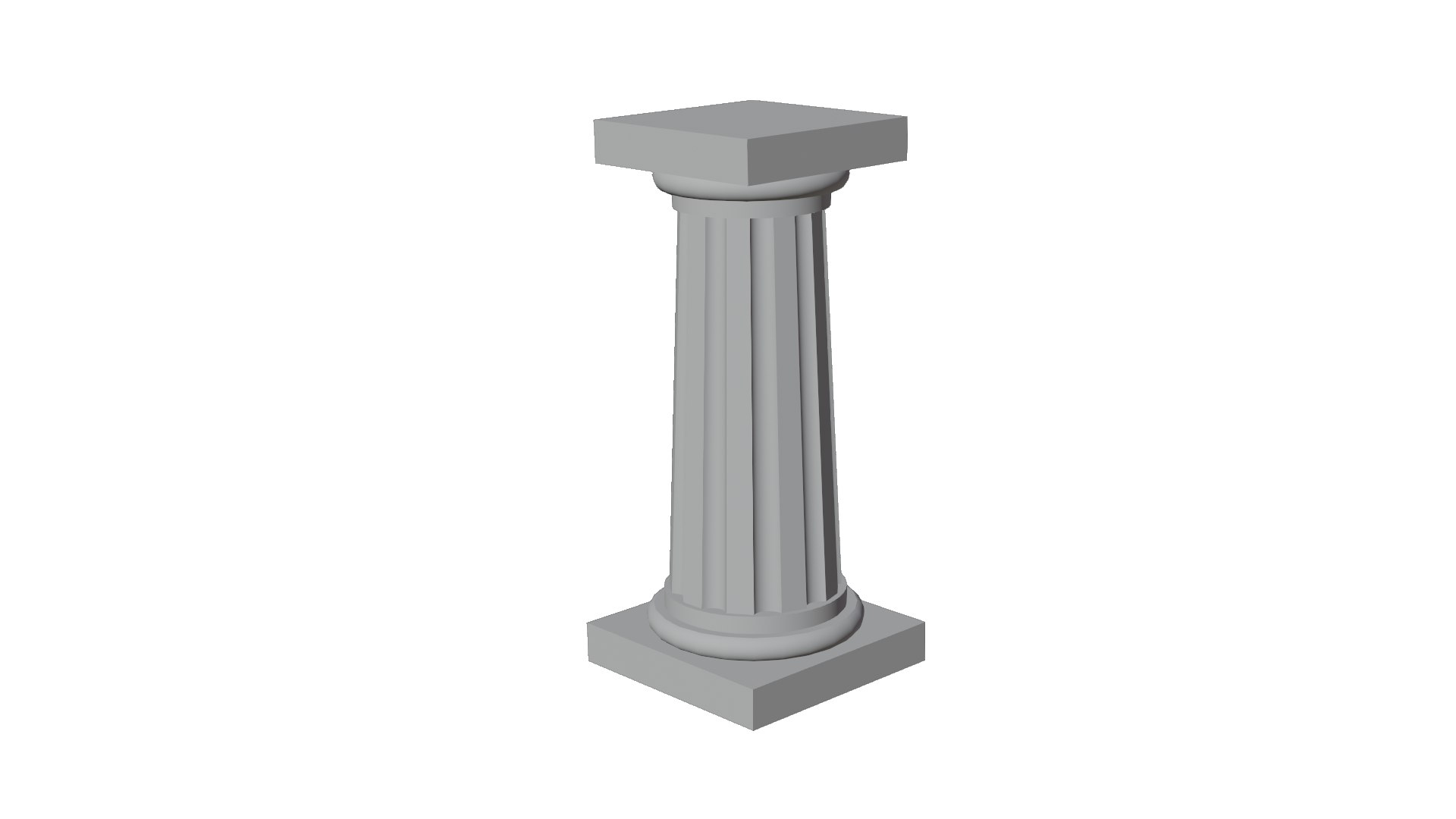 Free GREEK COLUMN 3D model - TurboSquid 2013645