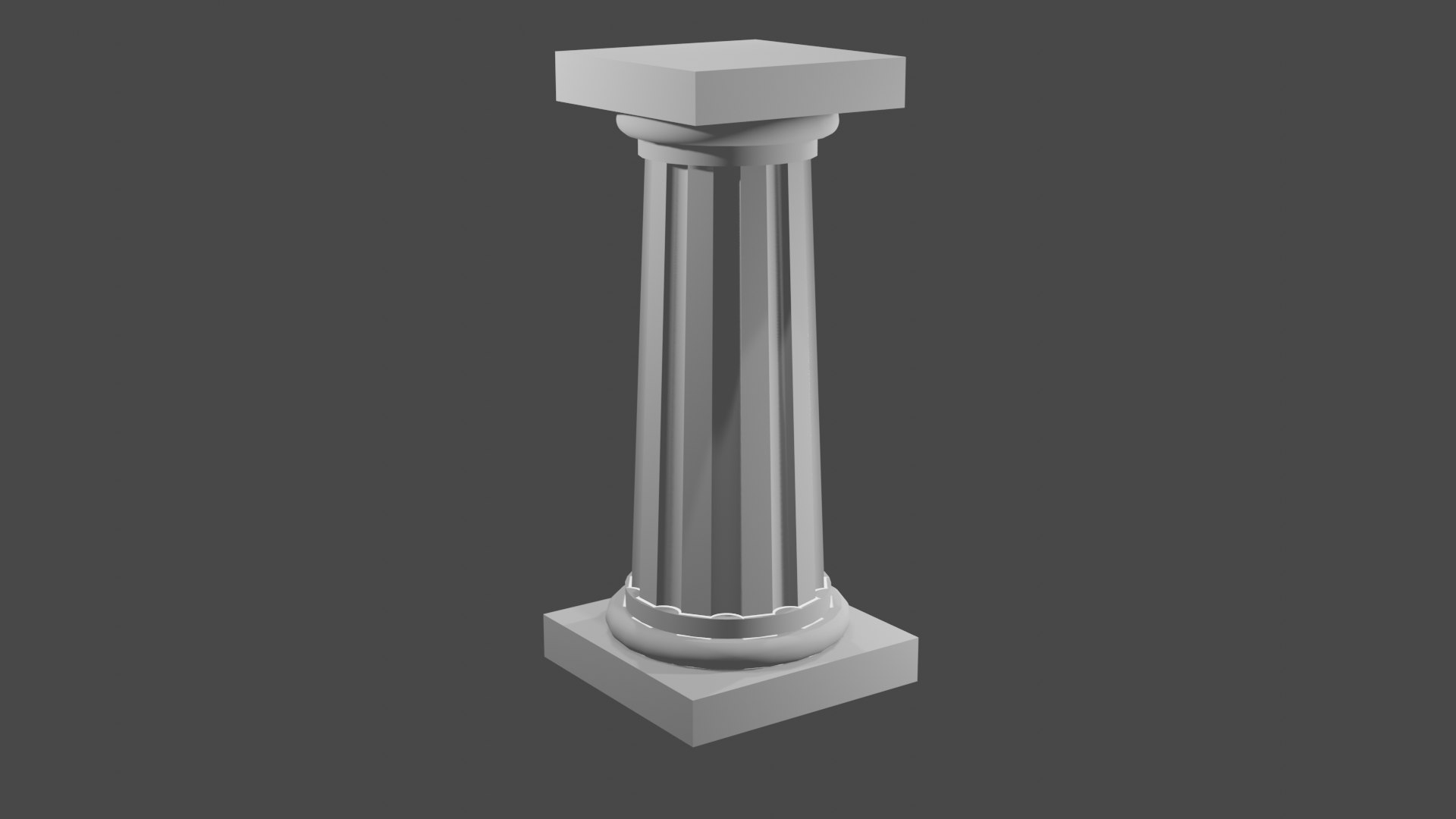 Free GREEK COLUMN 3D Model - TurboSquid 2013645