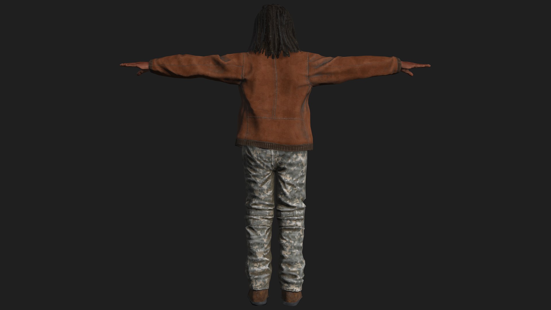 3D Apocalyptic Survivor - TurboSquid 1663398