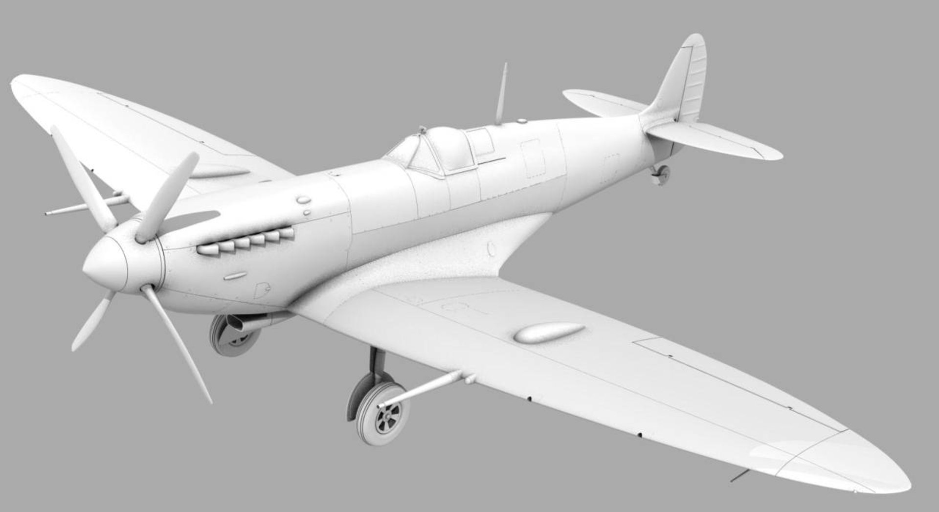 Supermarine Spitfire 3D Model - TurboSquid 1430562
