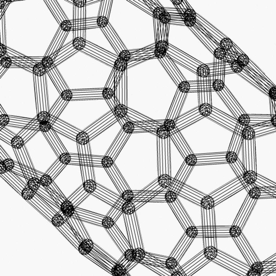 Molecule Carbon Nanotubes 3d Model
