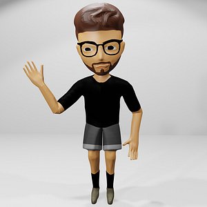 Cartoon Man 3D Models for Download | TurboSquid