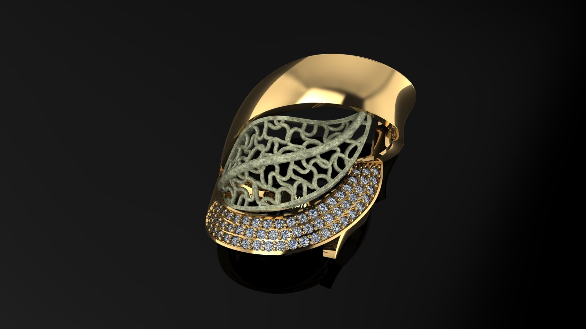 3D Ring Gold Model - TurboSquid 1772327
