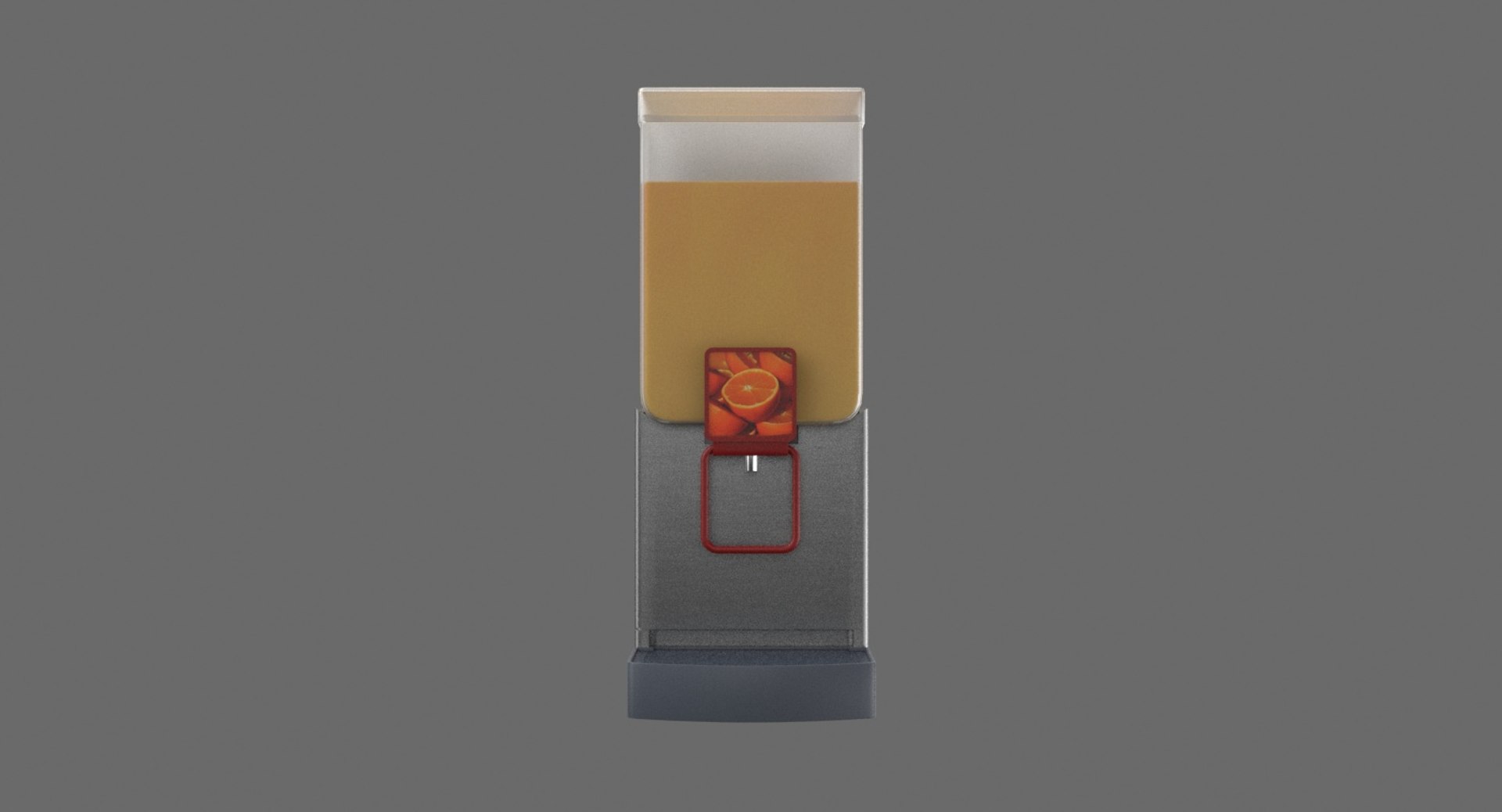 3D cold drink dispanser model - TurboSquid 1402409