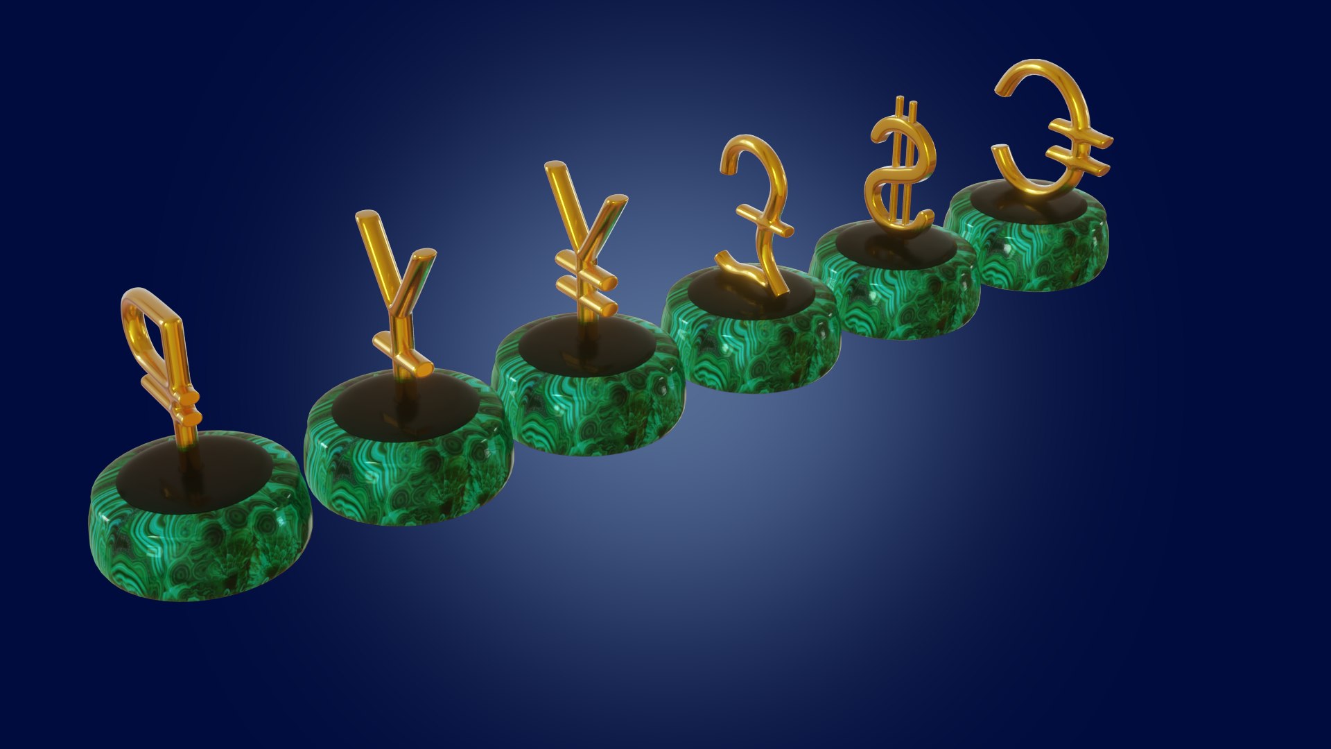 Money signs model - TurboSquid 1834558