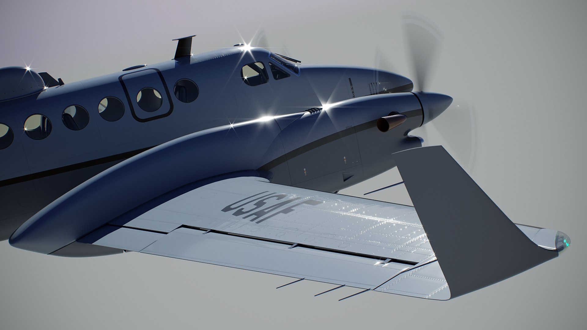 3D Model Mc-12 C-12 Liberty - TurboSquid 1423481
