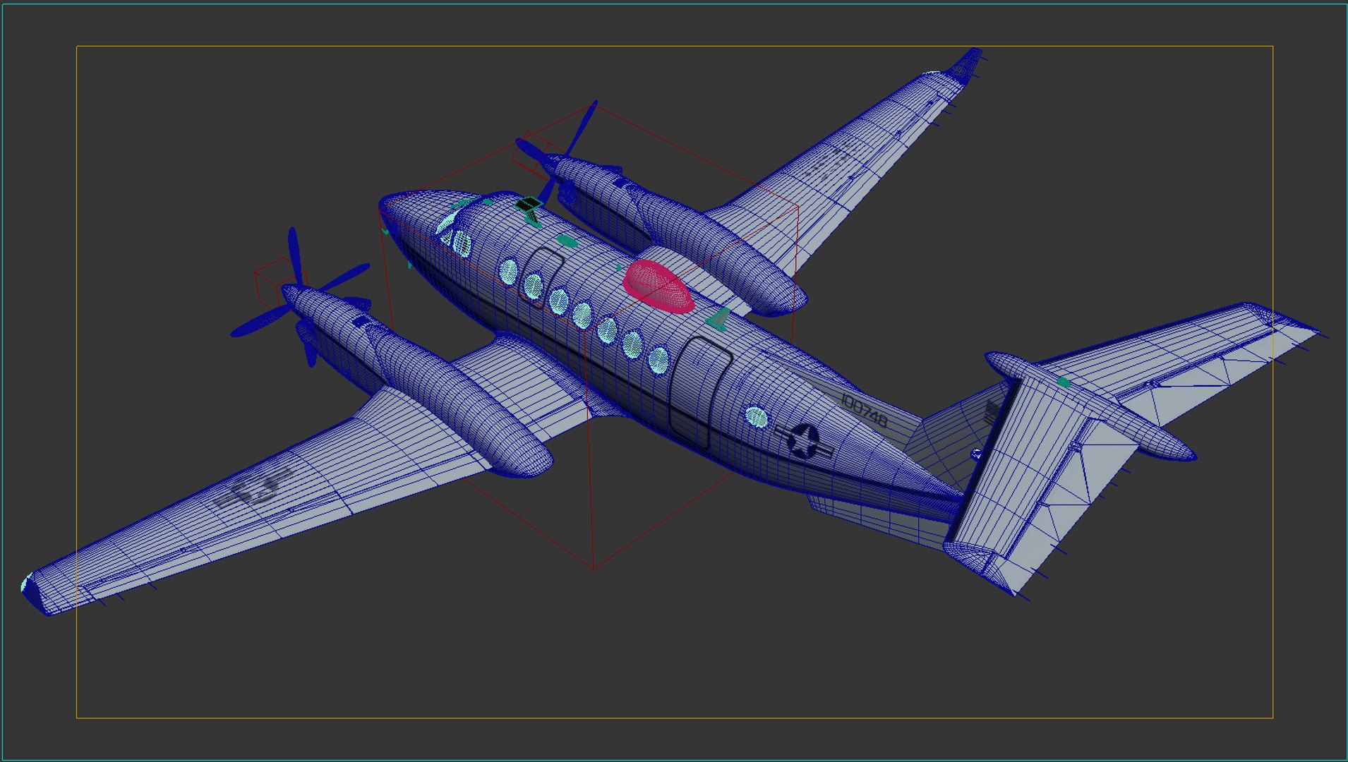 3D Model Mc-12 C-12 Liberty - TurboSquid 1423481