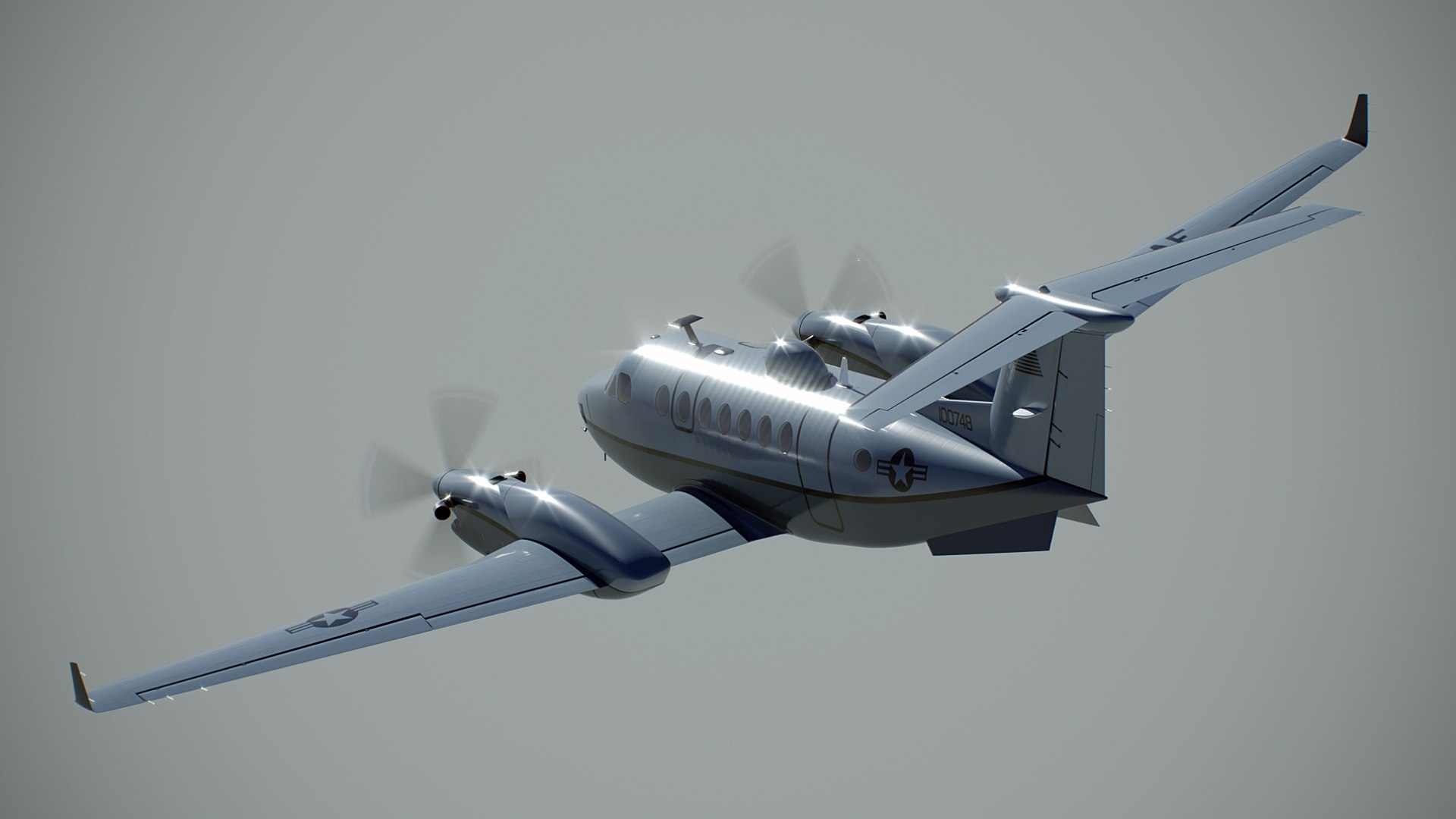 3D Model Mc-12 C-12 Liberty - TurboSquid 1423481