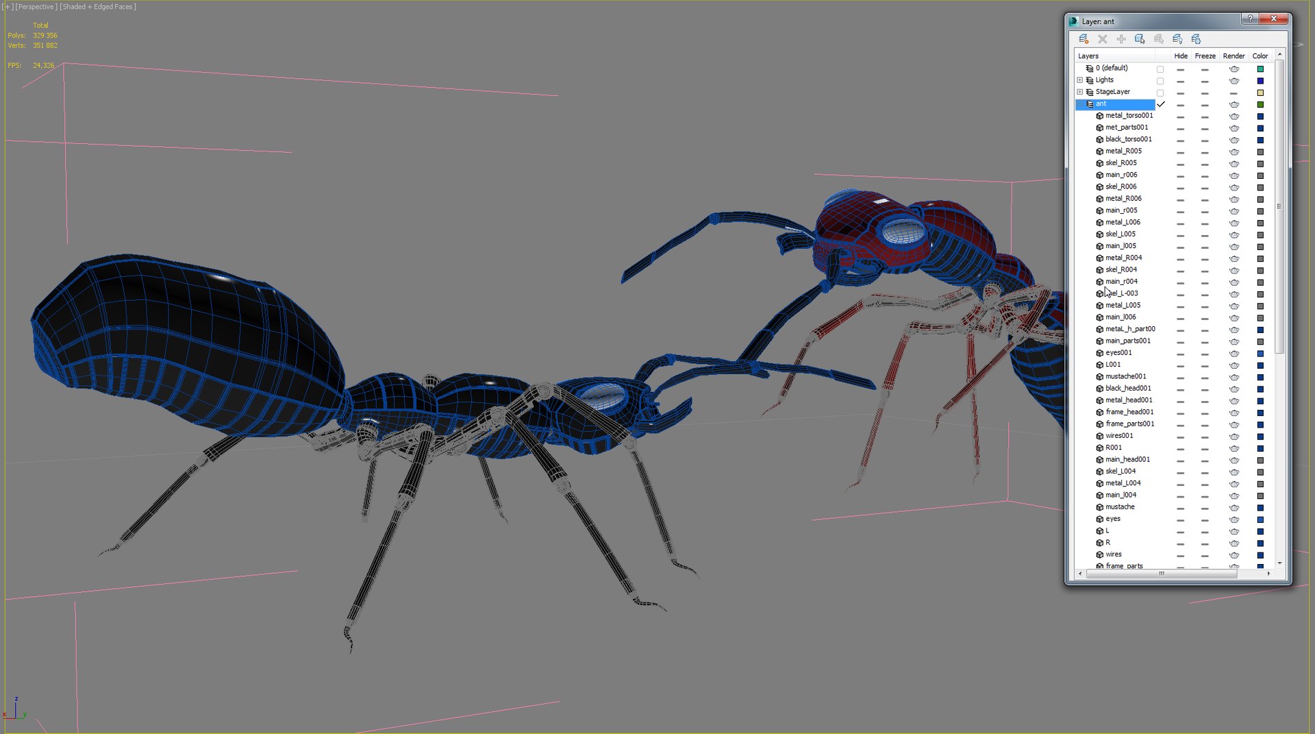 3D Robot Ants - TurboSquid 2369294